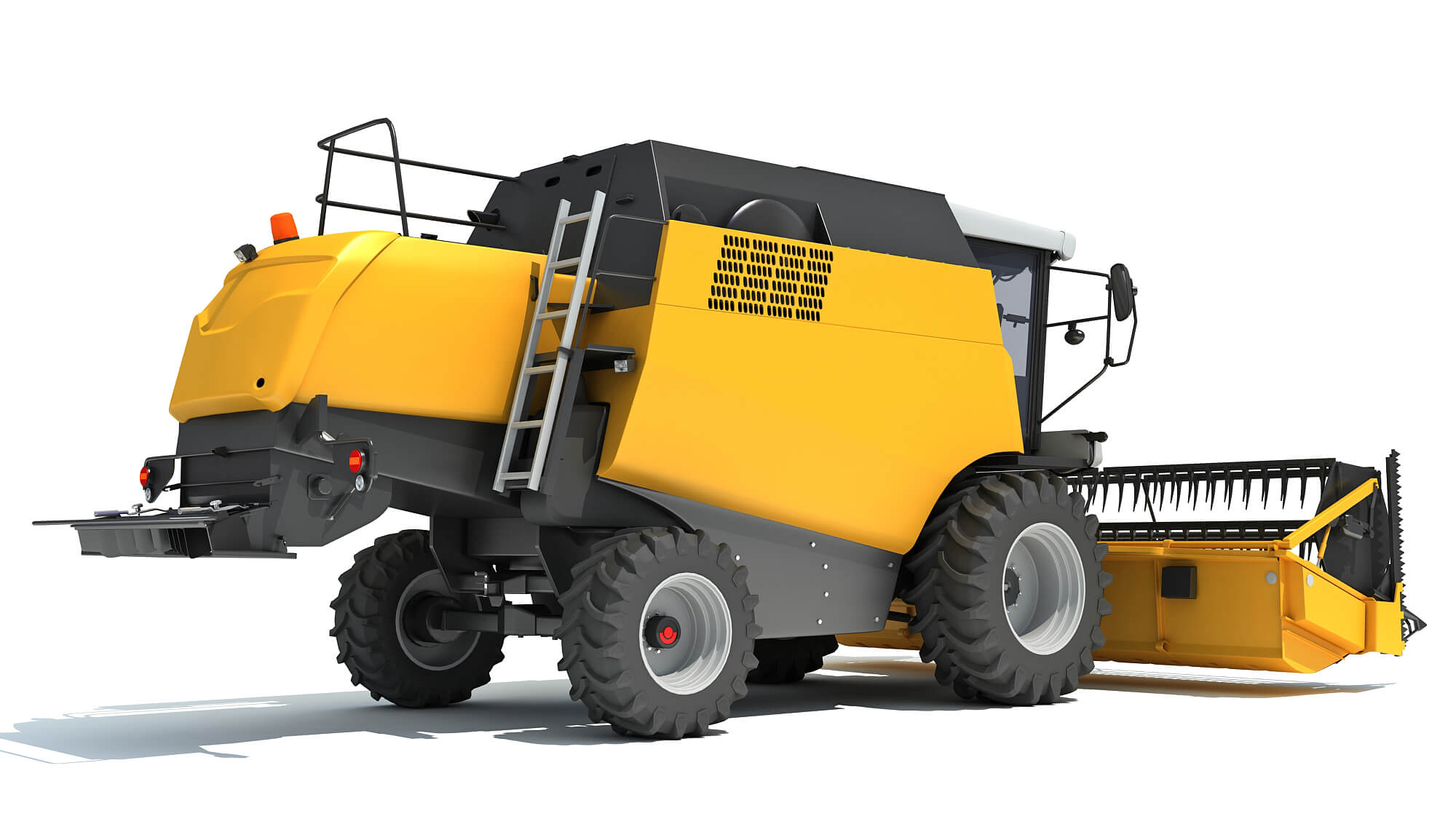 Combine Harvester - 3D Model by 3D Horse