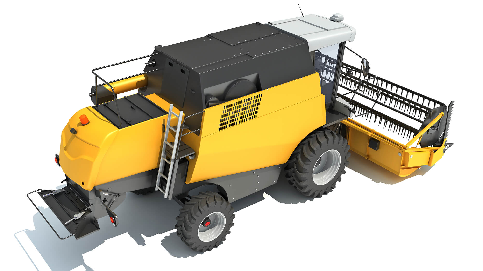 Combine Harvester - 3D Model by 3D Horse