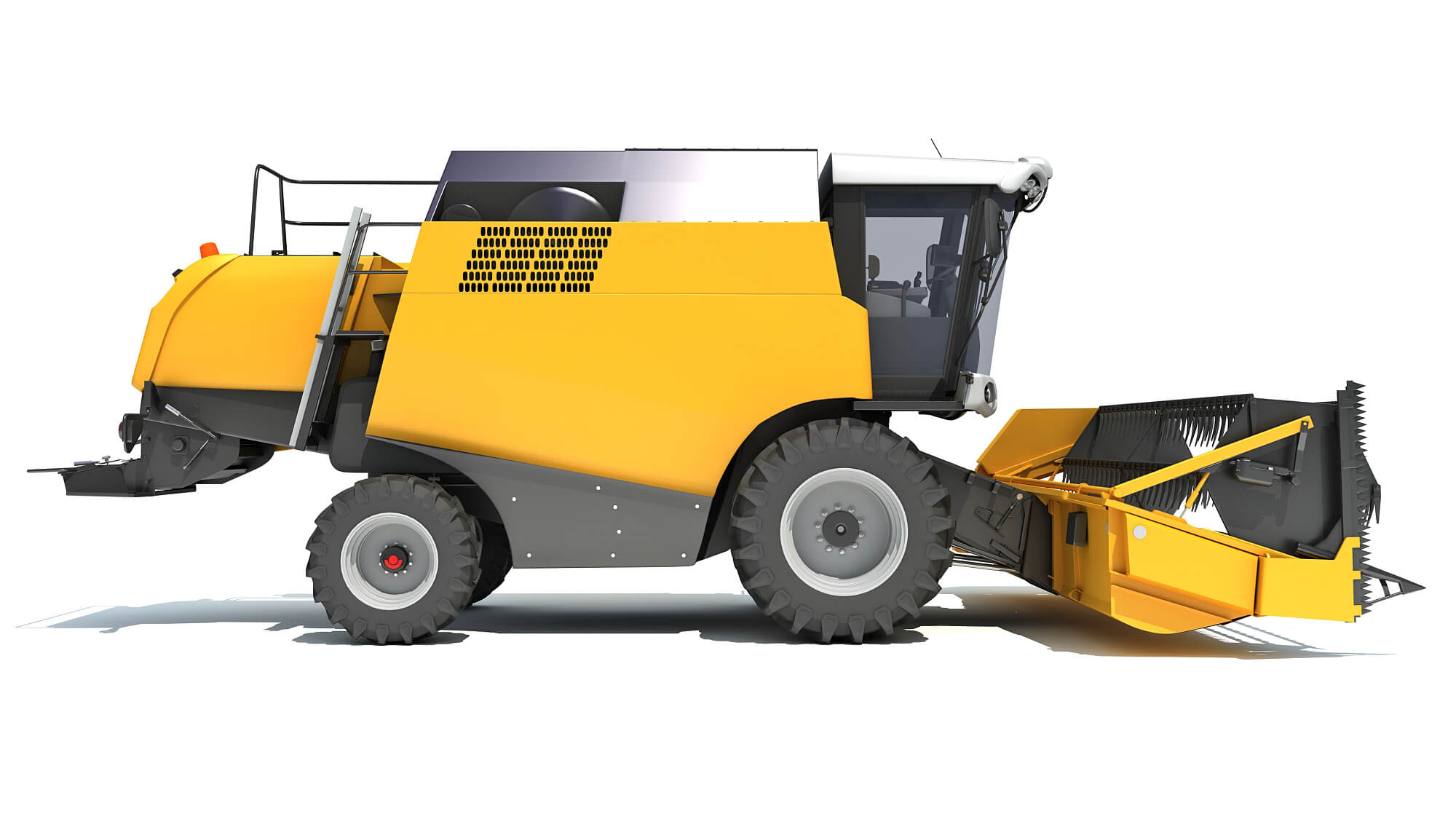 Combine Harvester - 3D Model by 3D Horse