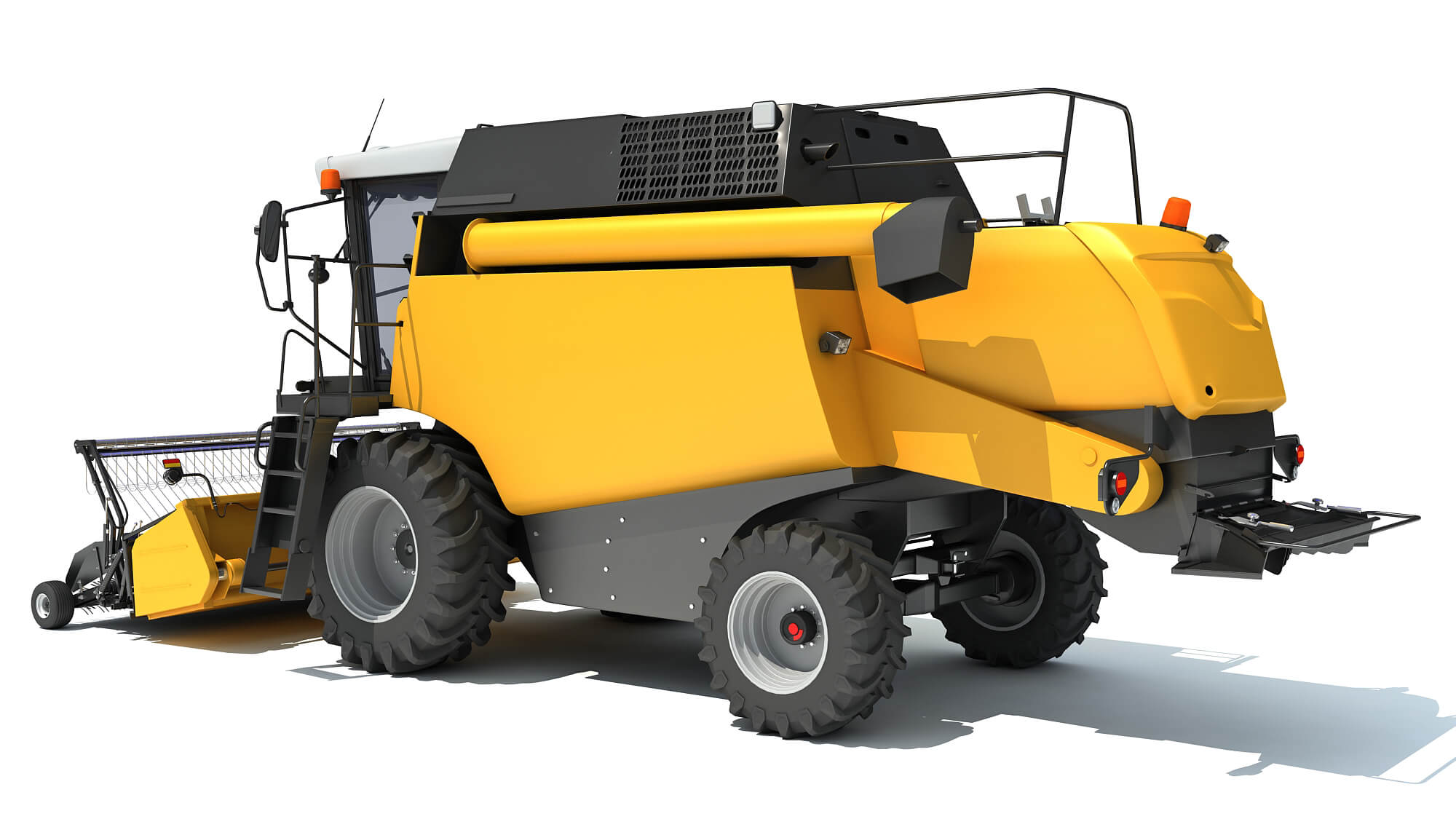 Combine Harvester 55 - 3D Model by 3D Horse
