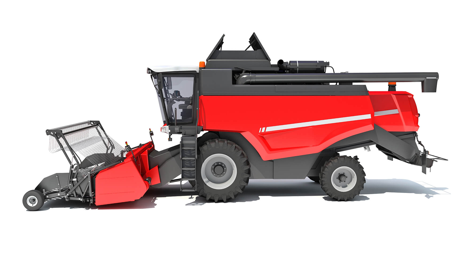 Combine Harvester 55 - 3D Model by 3D Horse