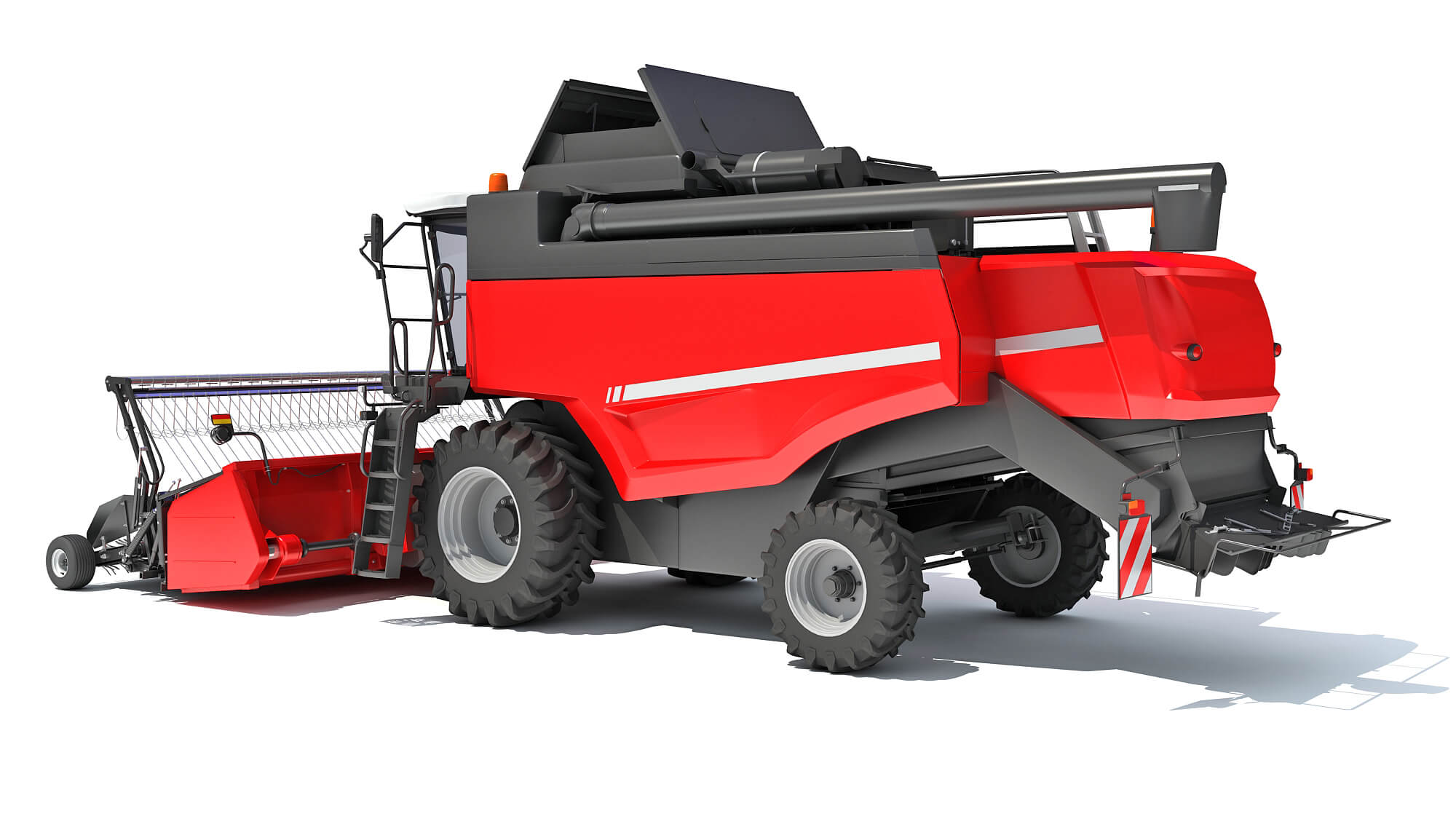 Combine Harvester 55 - 3D Model by 3D Horse