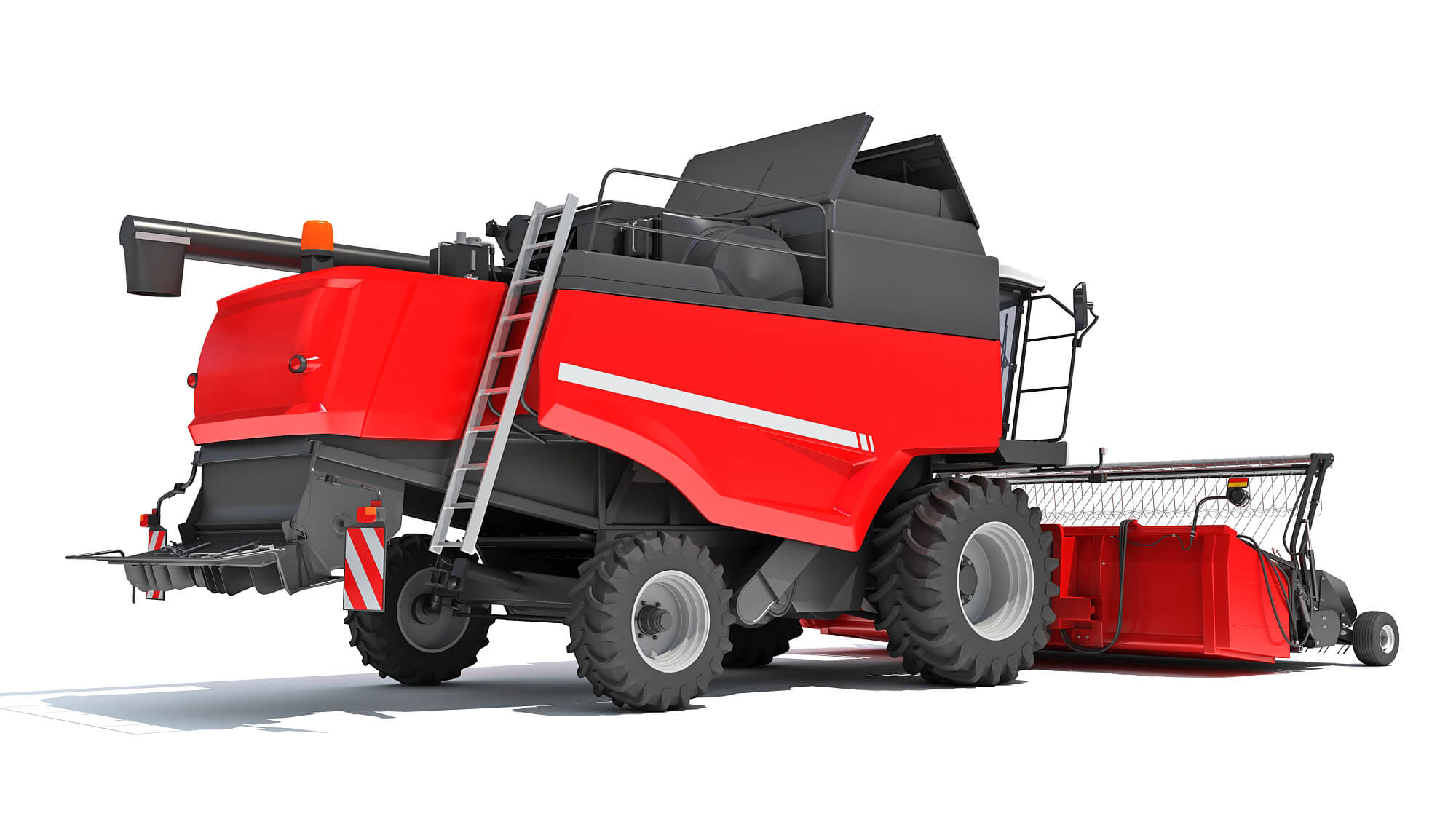 Combine Harvester 55 - 3D Model by 3D Horse