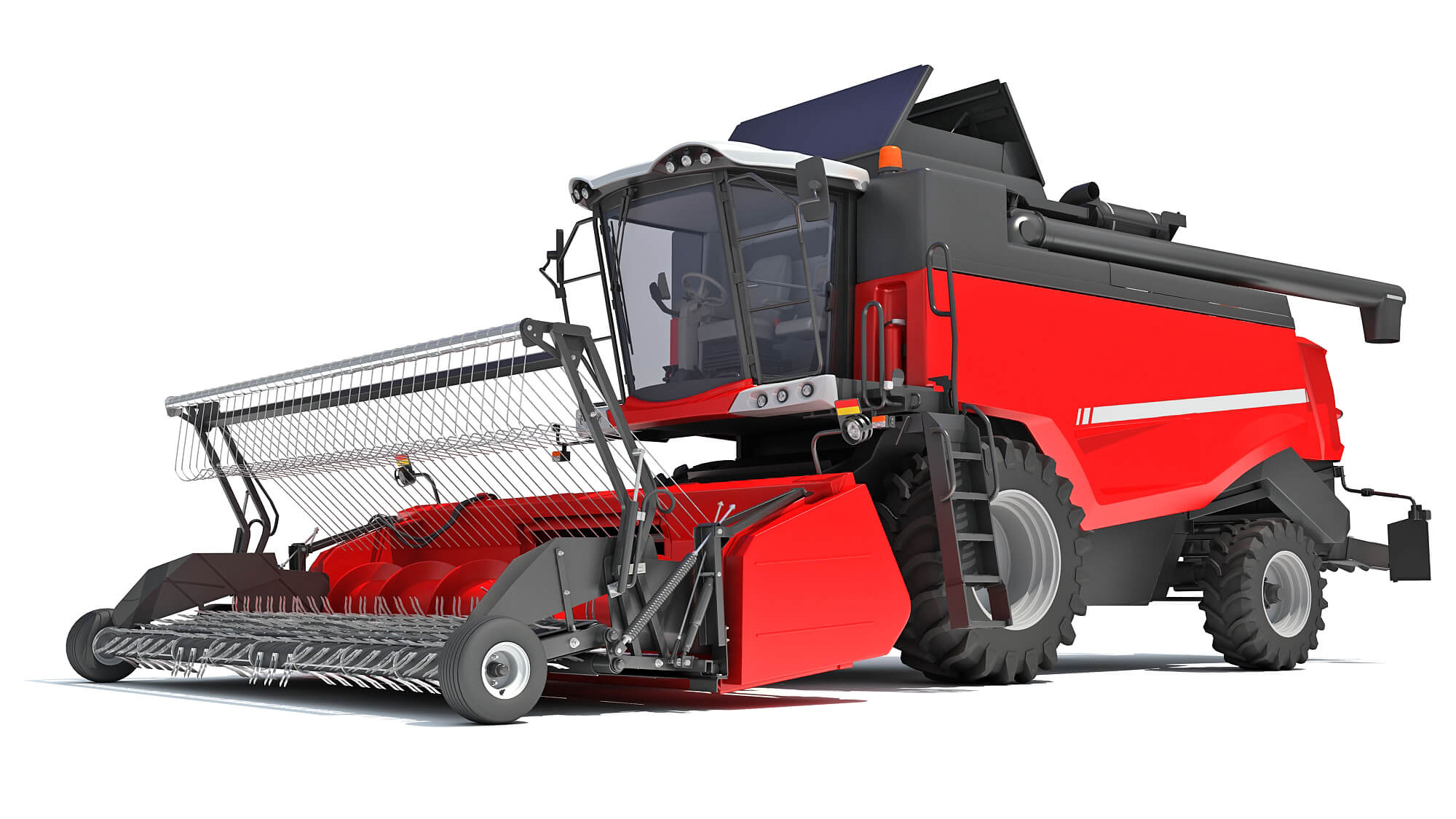 Combine Harvester 55 - 3D Model by 3D Horse