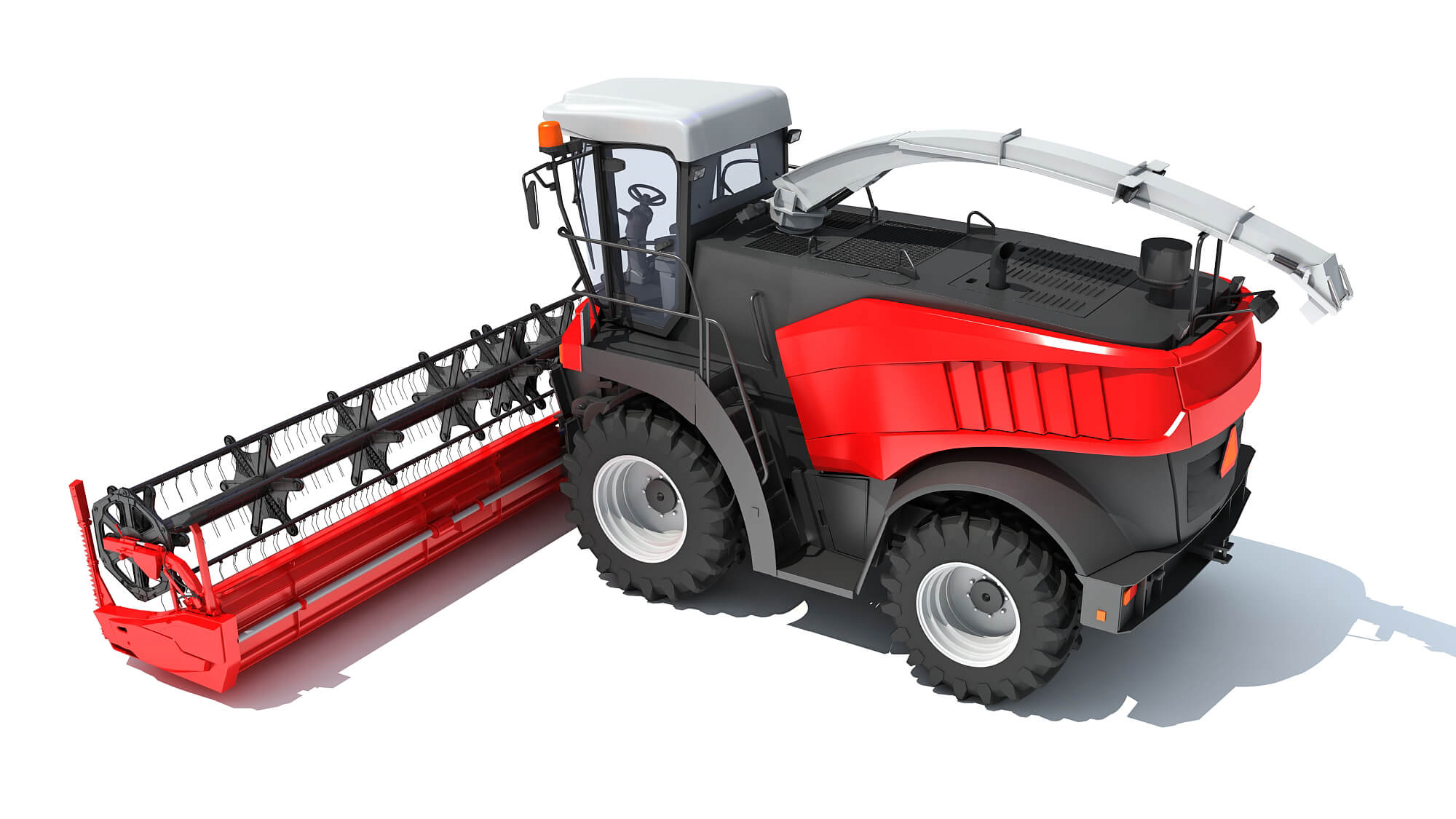 Combine Harvester - 3D Model by 3D Horse