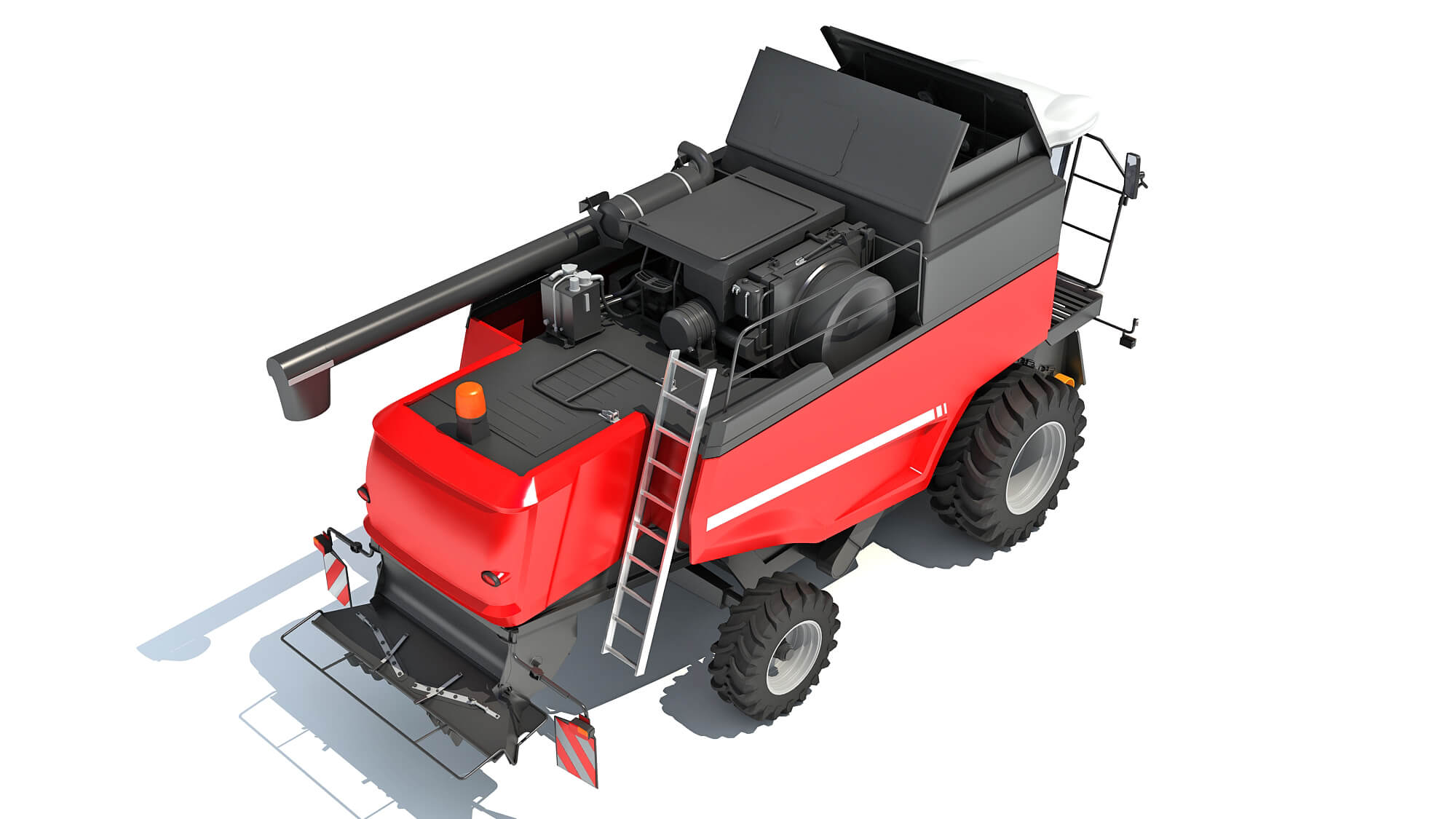 Combine Harvester - 3D Model by 3D Horse