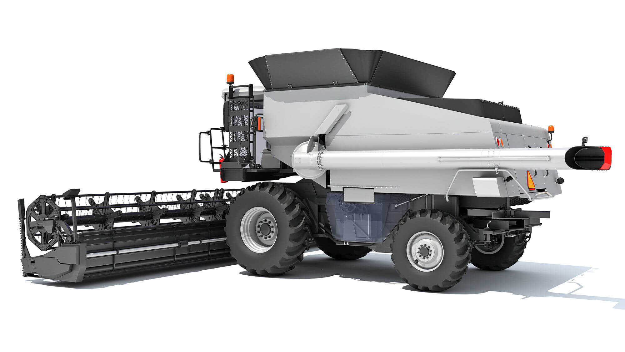 Combine Harvester - 3D Model by 3D Horse