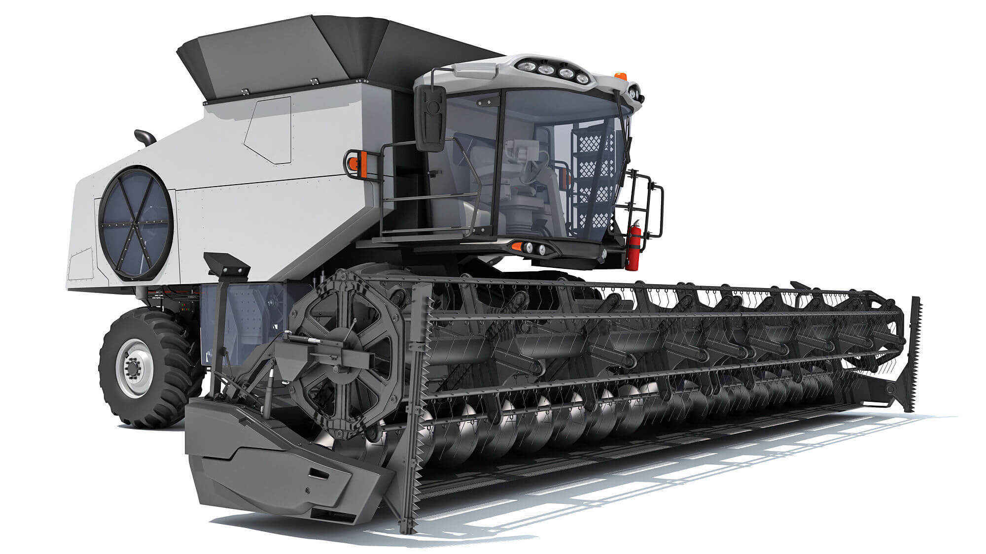 Combine Harvester - 3D Model by 3D Horse