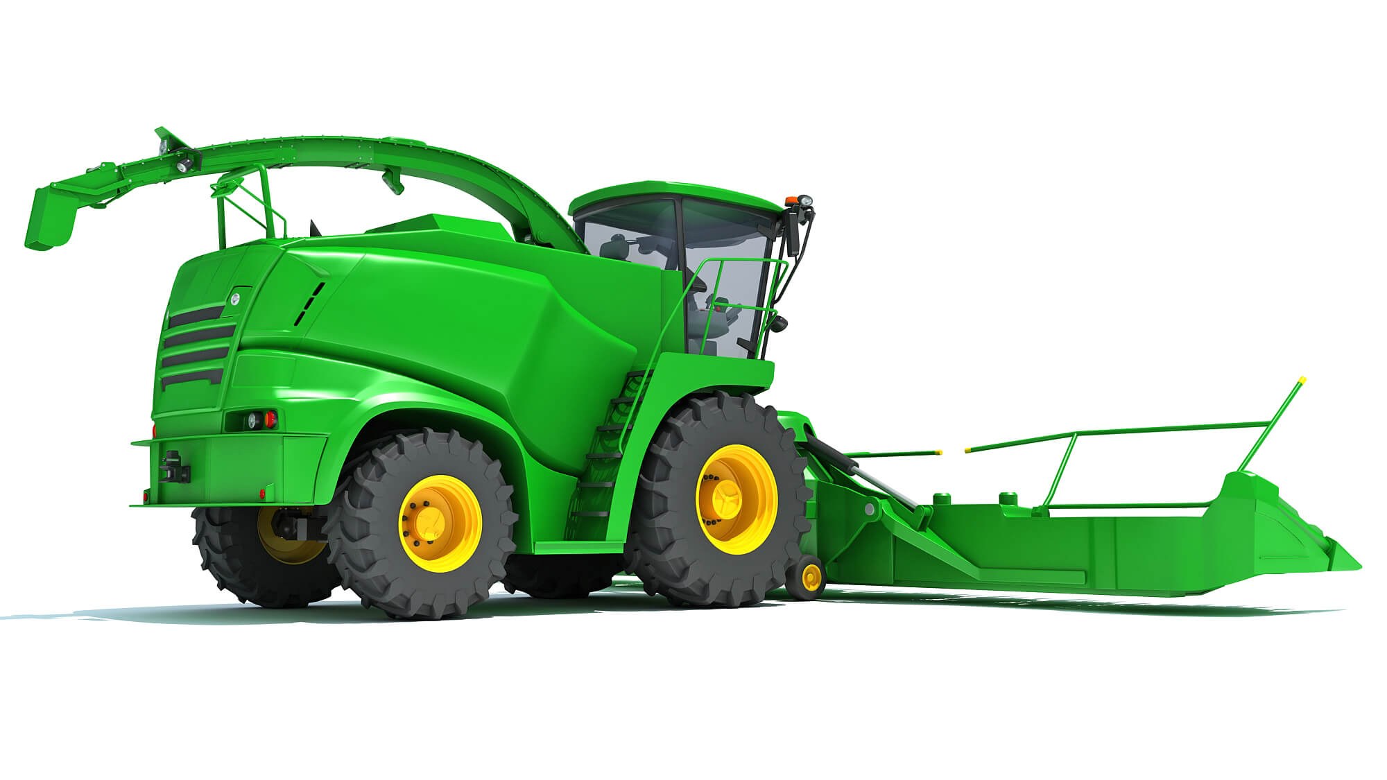 Combine Harvester V11 - 3D Model by 3D Horse