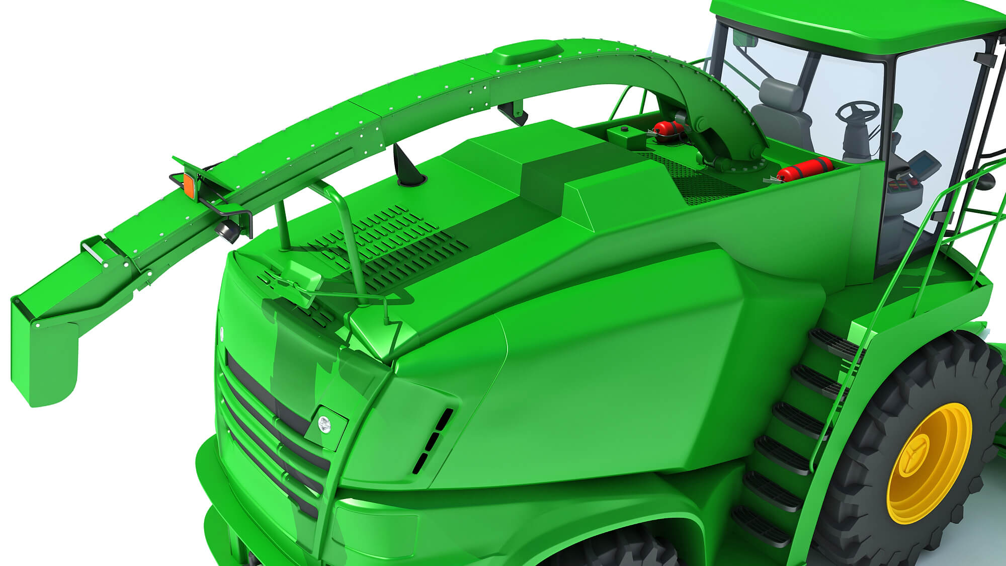 Combine Harvester V22 - 3D Model by 3D Horse