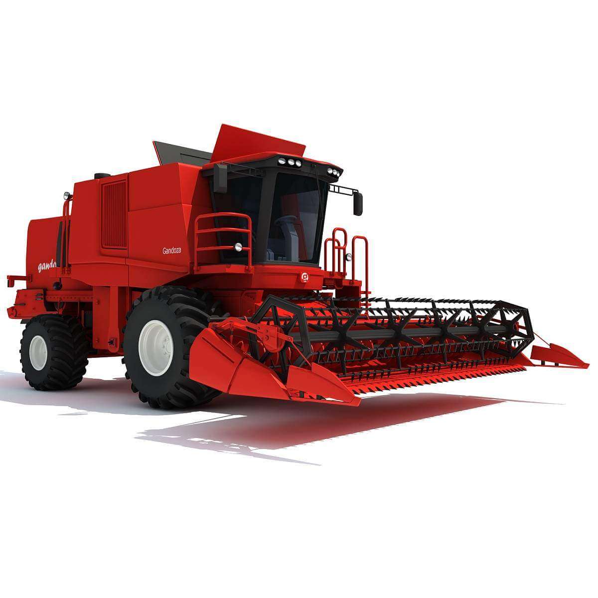 Combine Harvester - 3D Model by 3D Horse