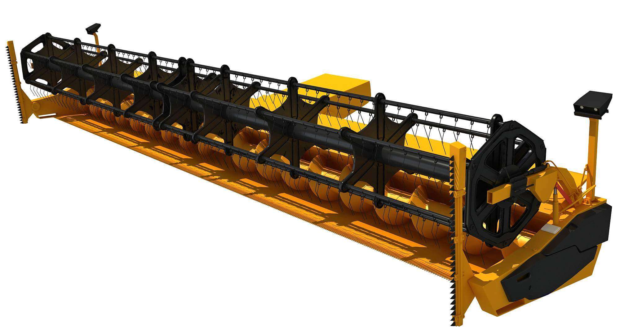 Combine Threshing Machine - 3D Model by 3D Horse