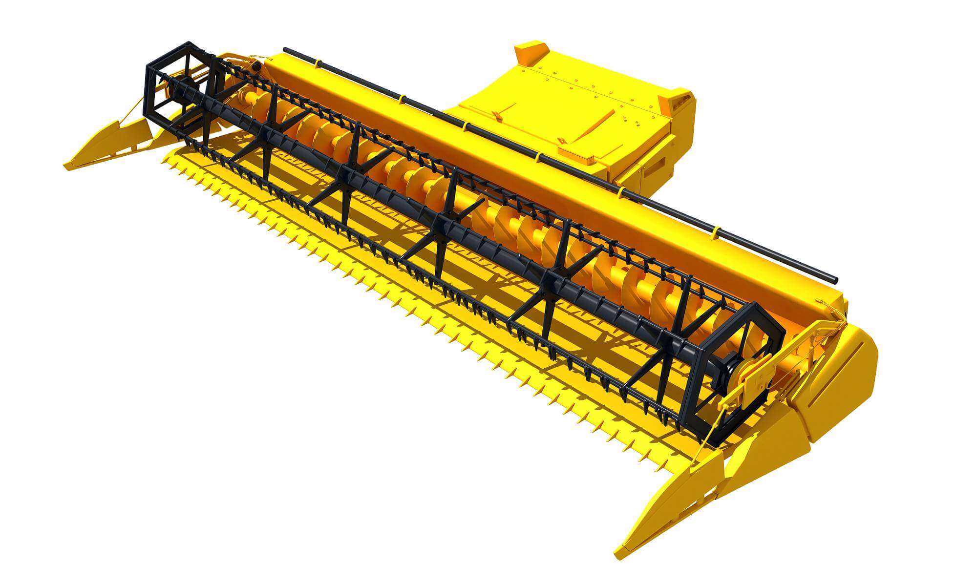 Combine Threshing Machine - 3D Model by 3D Horse