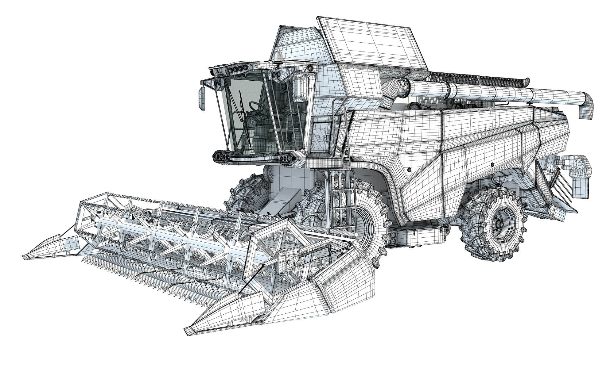 Combine - 3D Model by 3D Horse