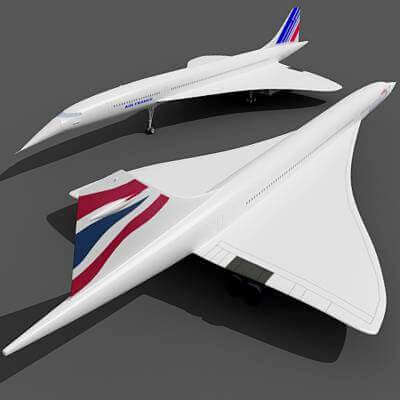 Concorde - 3D Model by 3D Horse