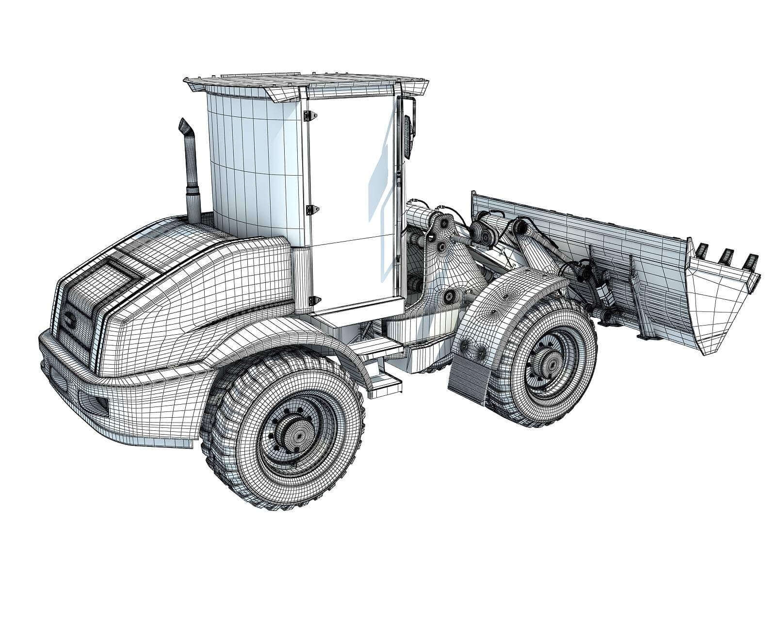Construction Vehicles - 3D Model by 3D Horse