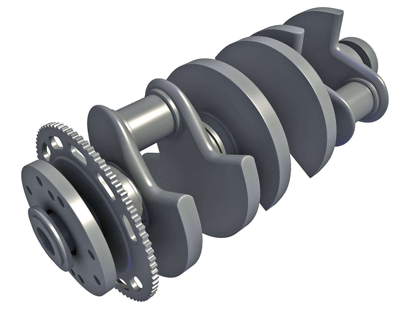 Crankshaft - 3D Model by 3D Horse