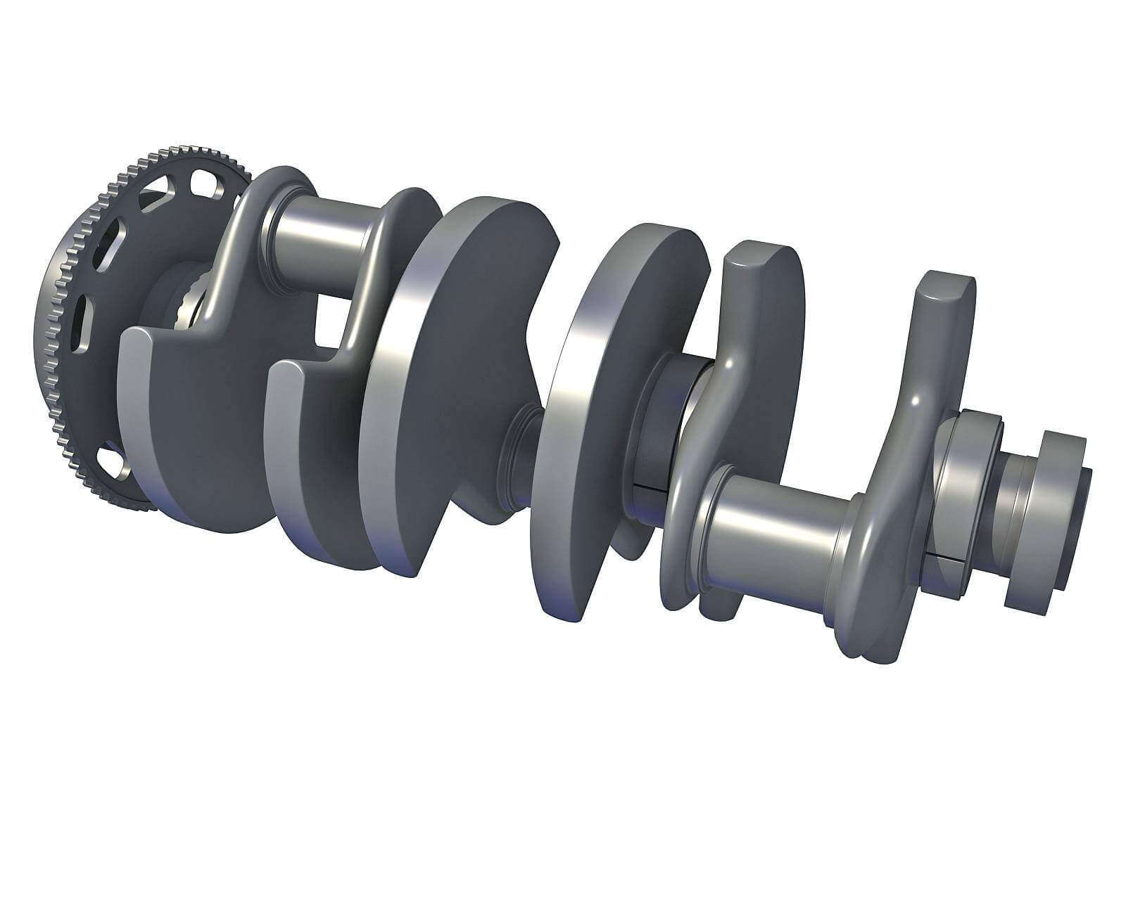 Crankshaft - 3D Model by 3D Horse