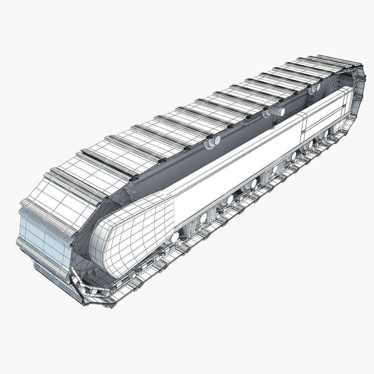 Crawler Track V2 - 3D Model by 3D Horse