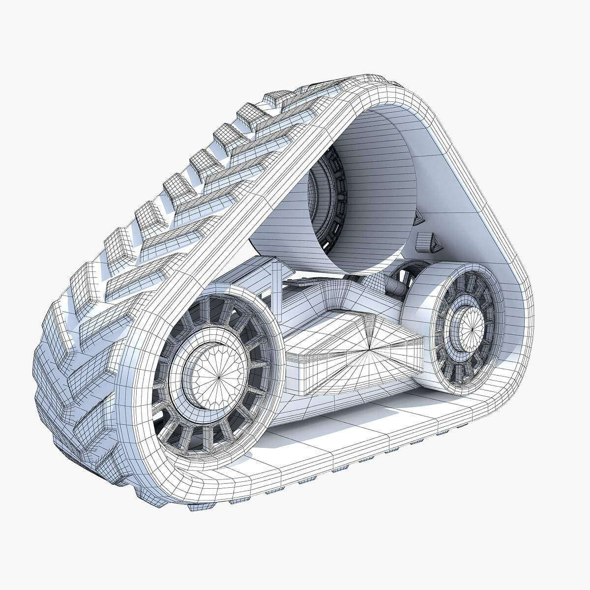 Crawler Track - 3D Model by 3D Horse