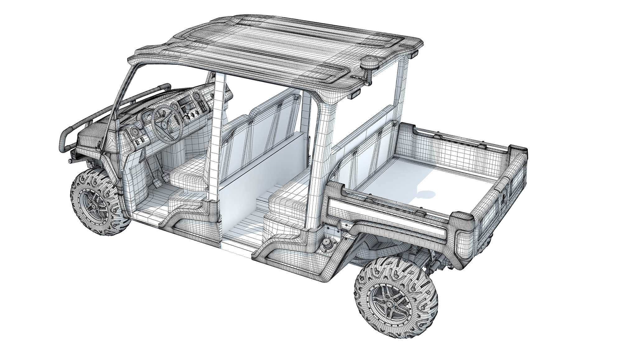 Crossover Utility Vehicle - 3D Model by 3D Horse