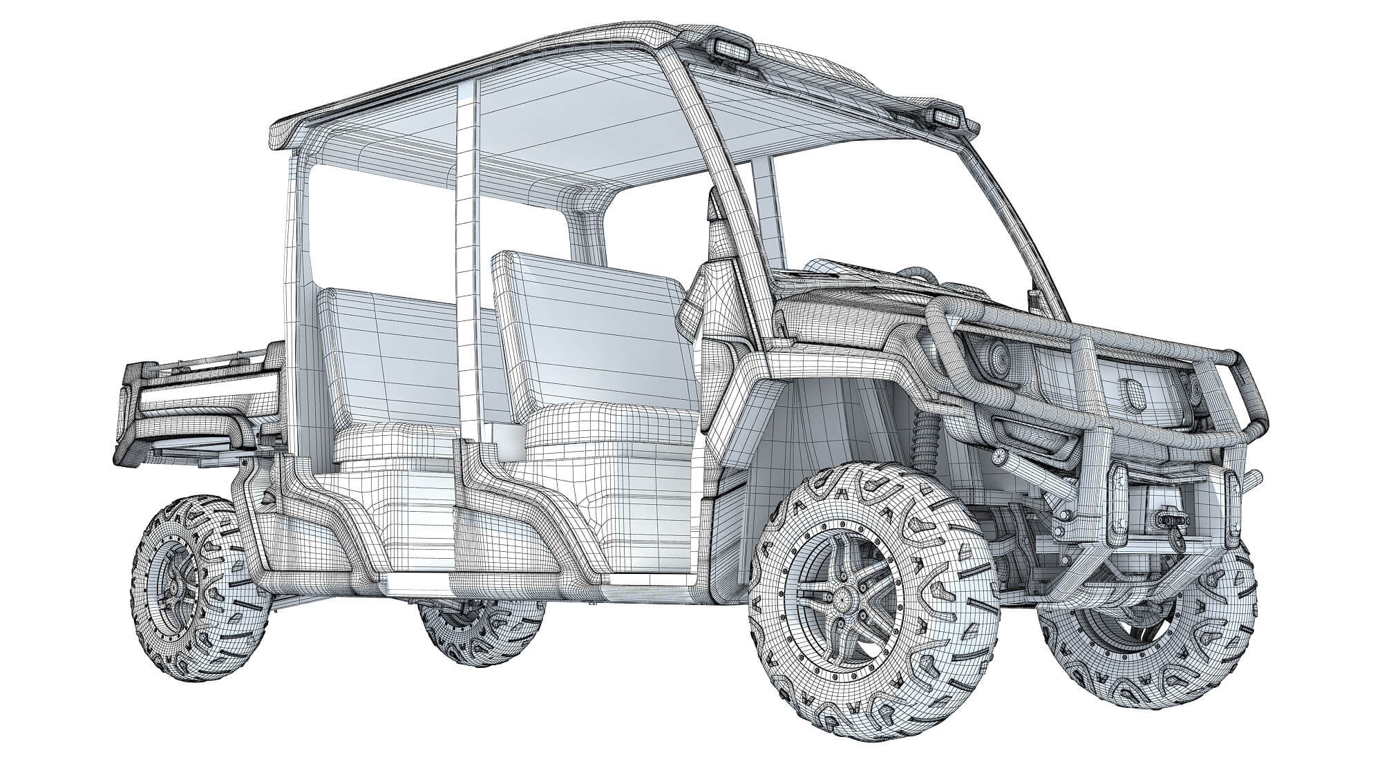 Crossover Utility Vehicle - 3D Model by 3D Horse