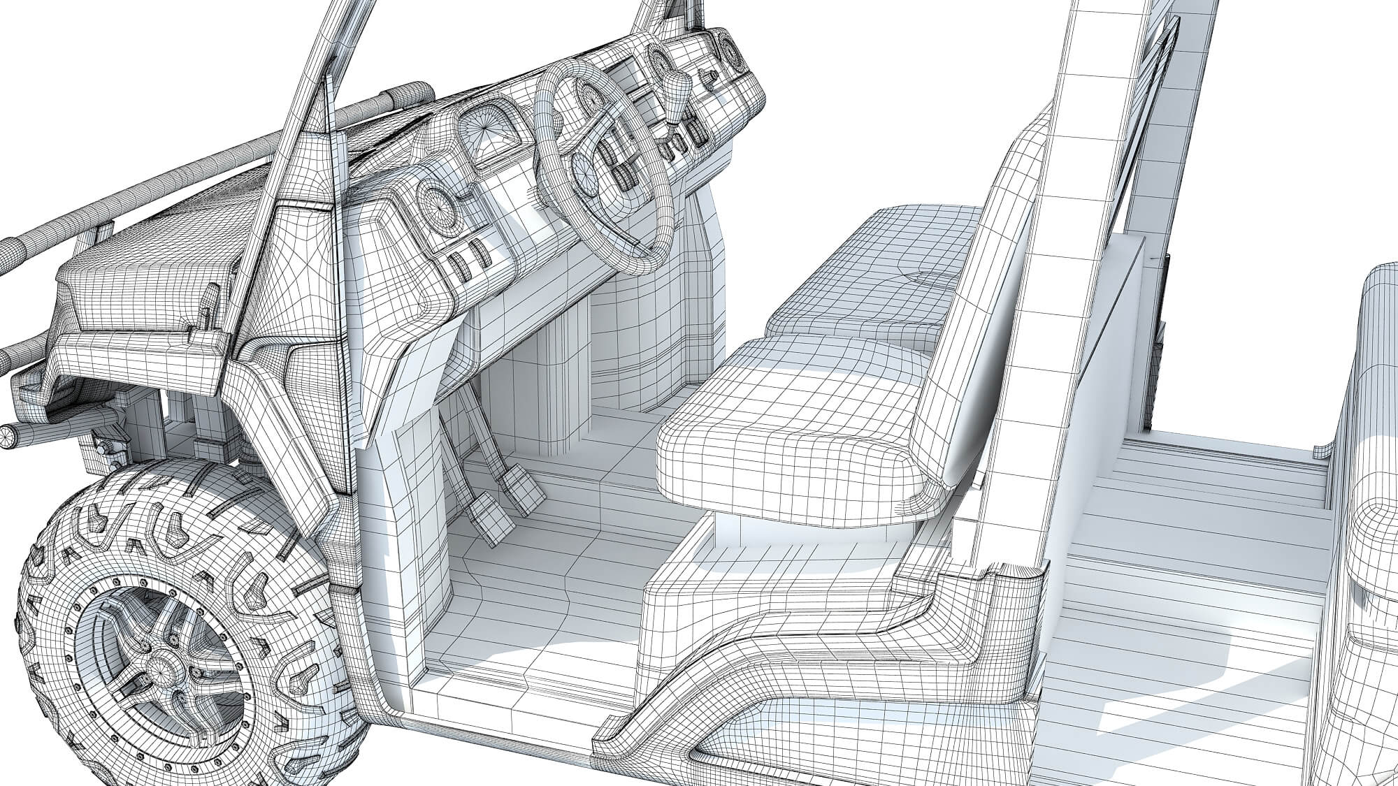 Crossover Utility Vehicle - 3D Model by 3D Horse