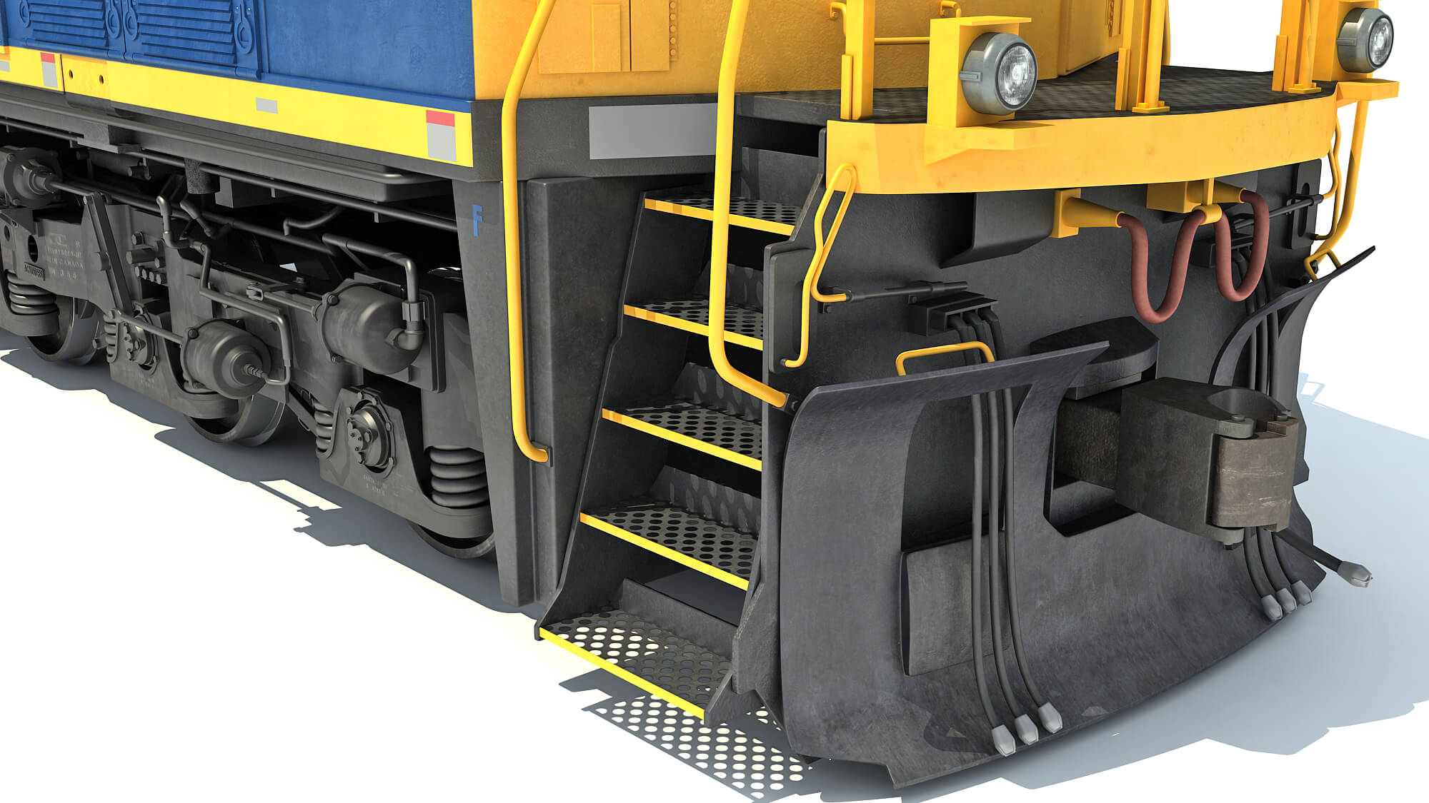 CSX Diesel Electric Locomotive - 3D Model by 3D Horse