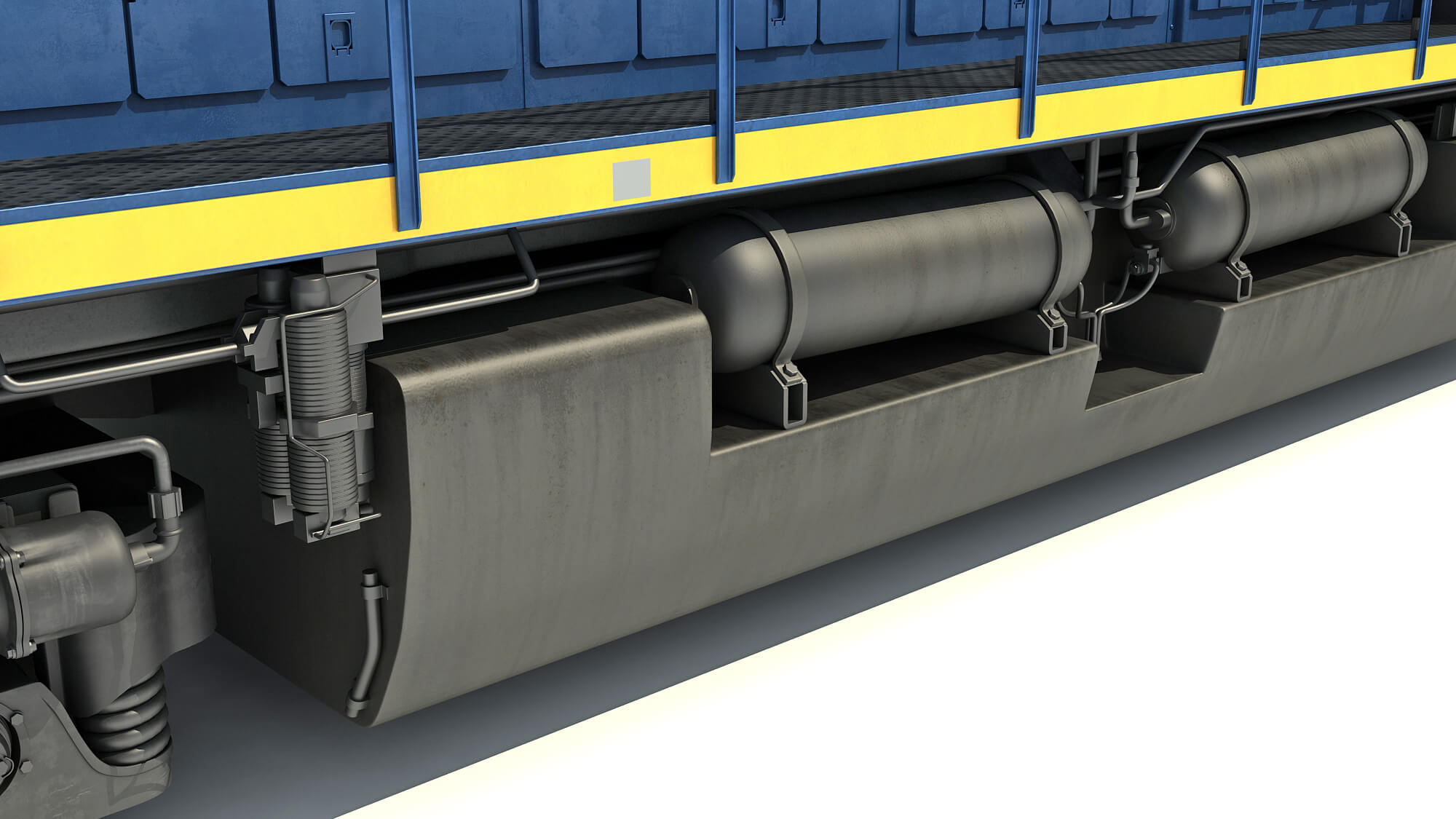 CSX Diesel Electric Locomotive - 3D Model by 3D Horse