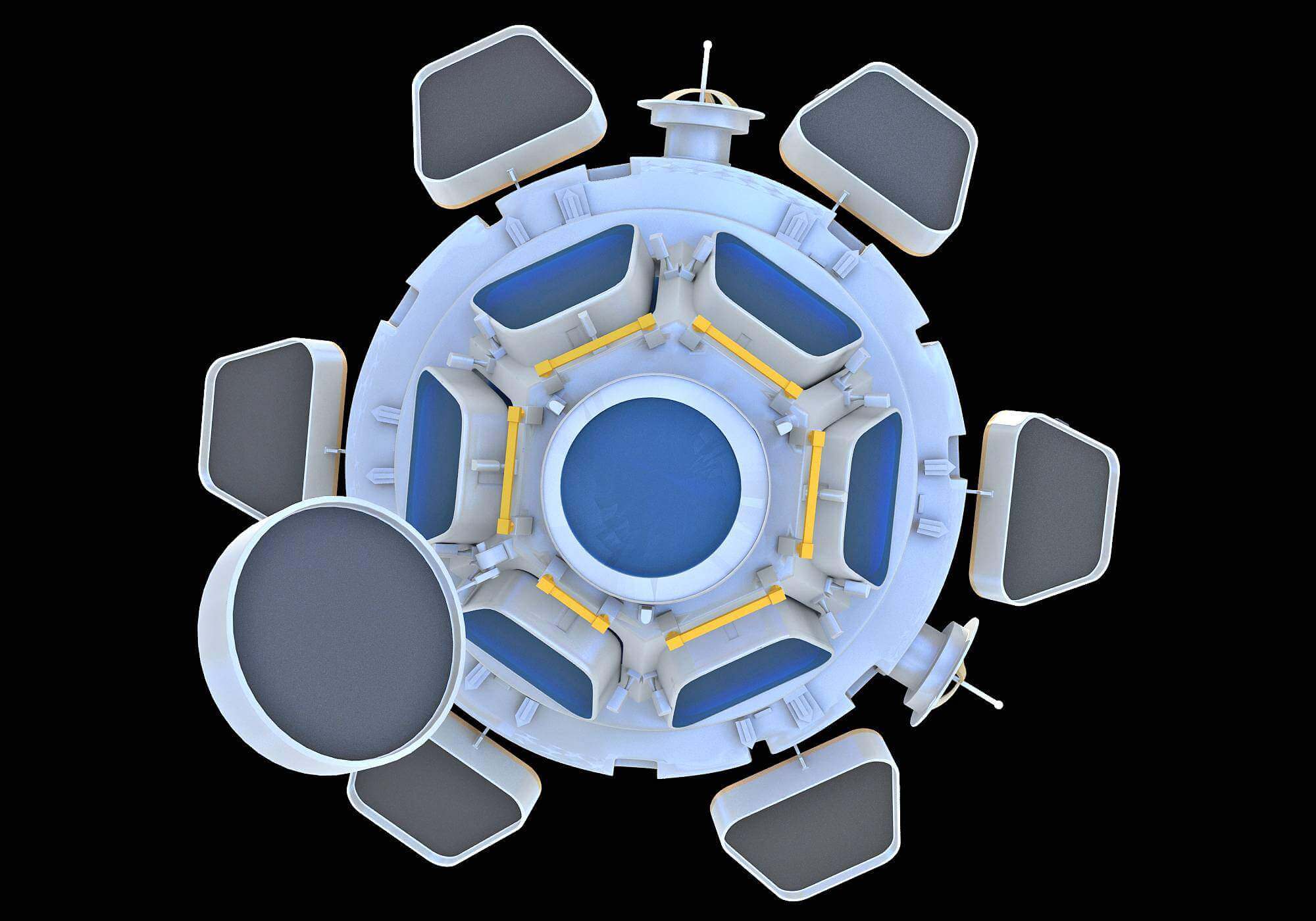 Cupola ISS Module - 3D Model by 3D Horse