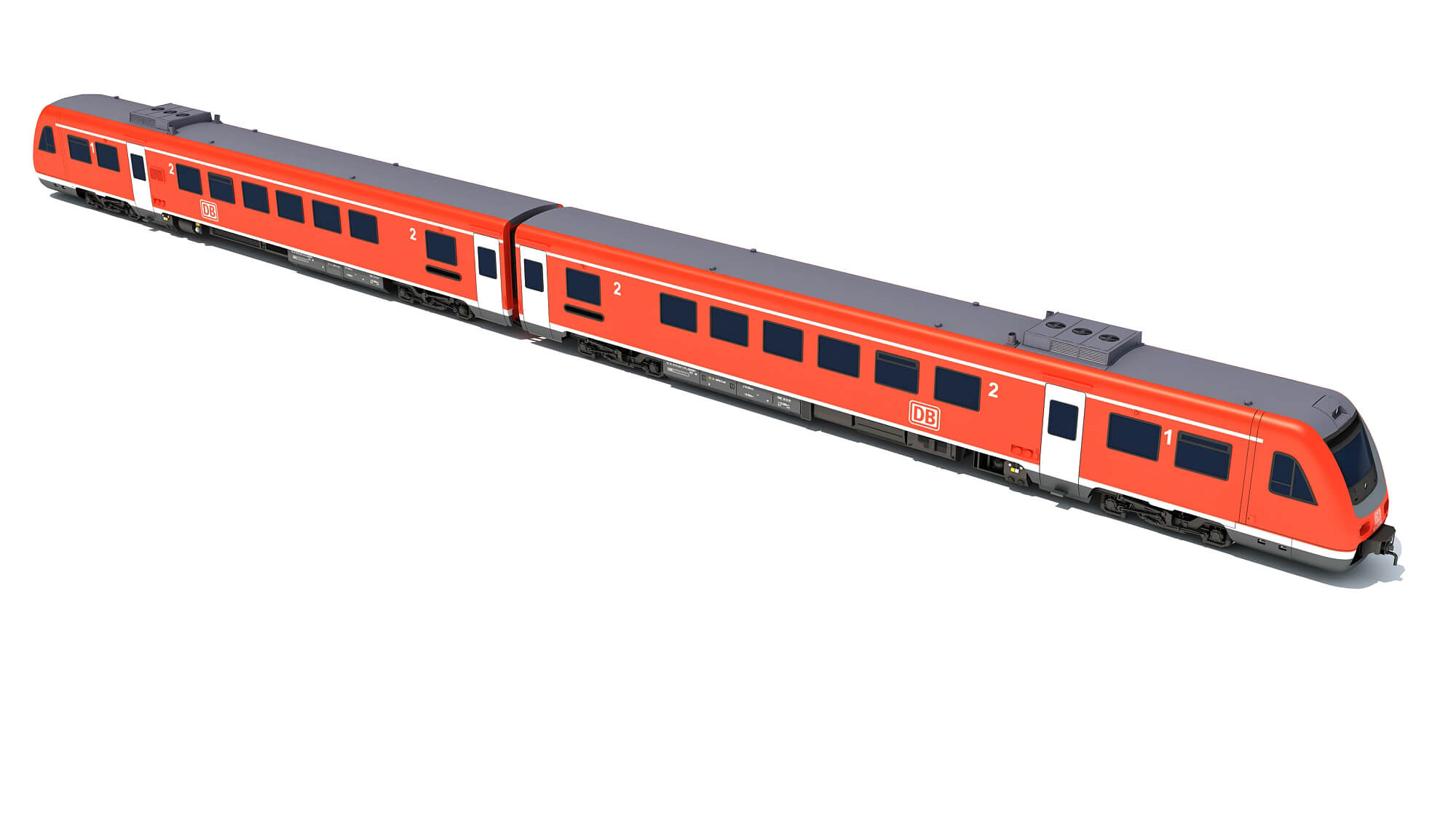 DB Train - 3D Model by 3D Horse