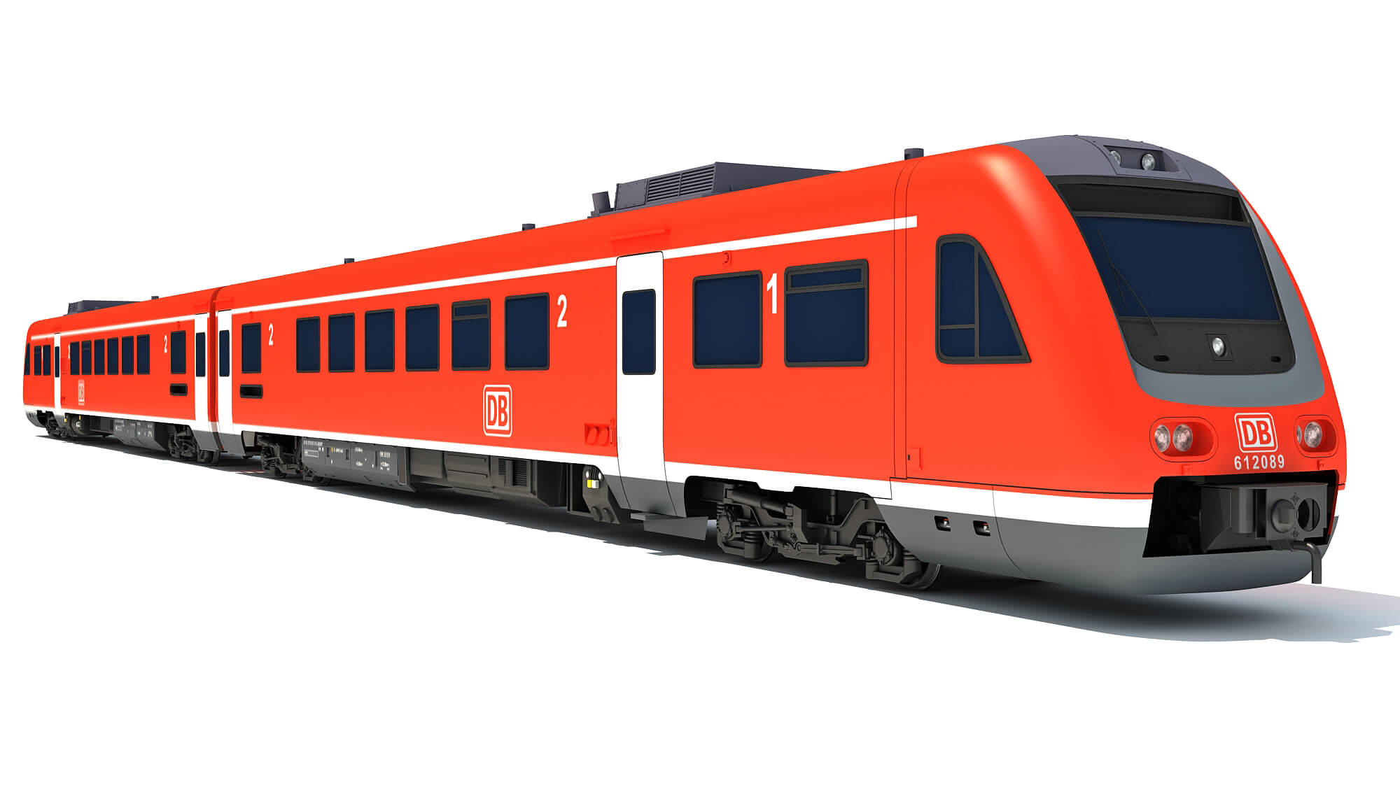 DB Train - 3D Model by 3D Horse