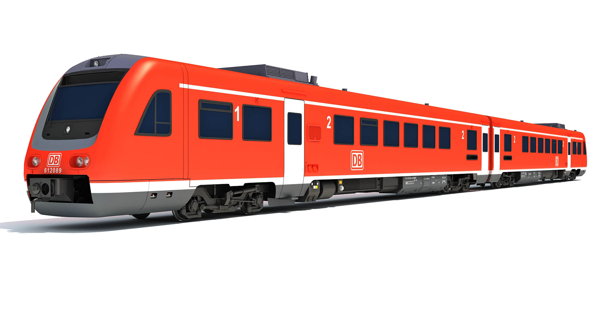 DB Train - 3D Model by 3D Horse