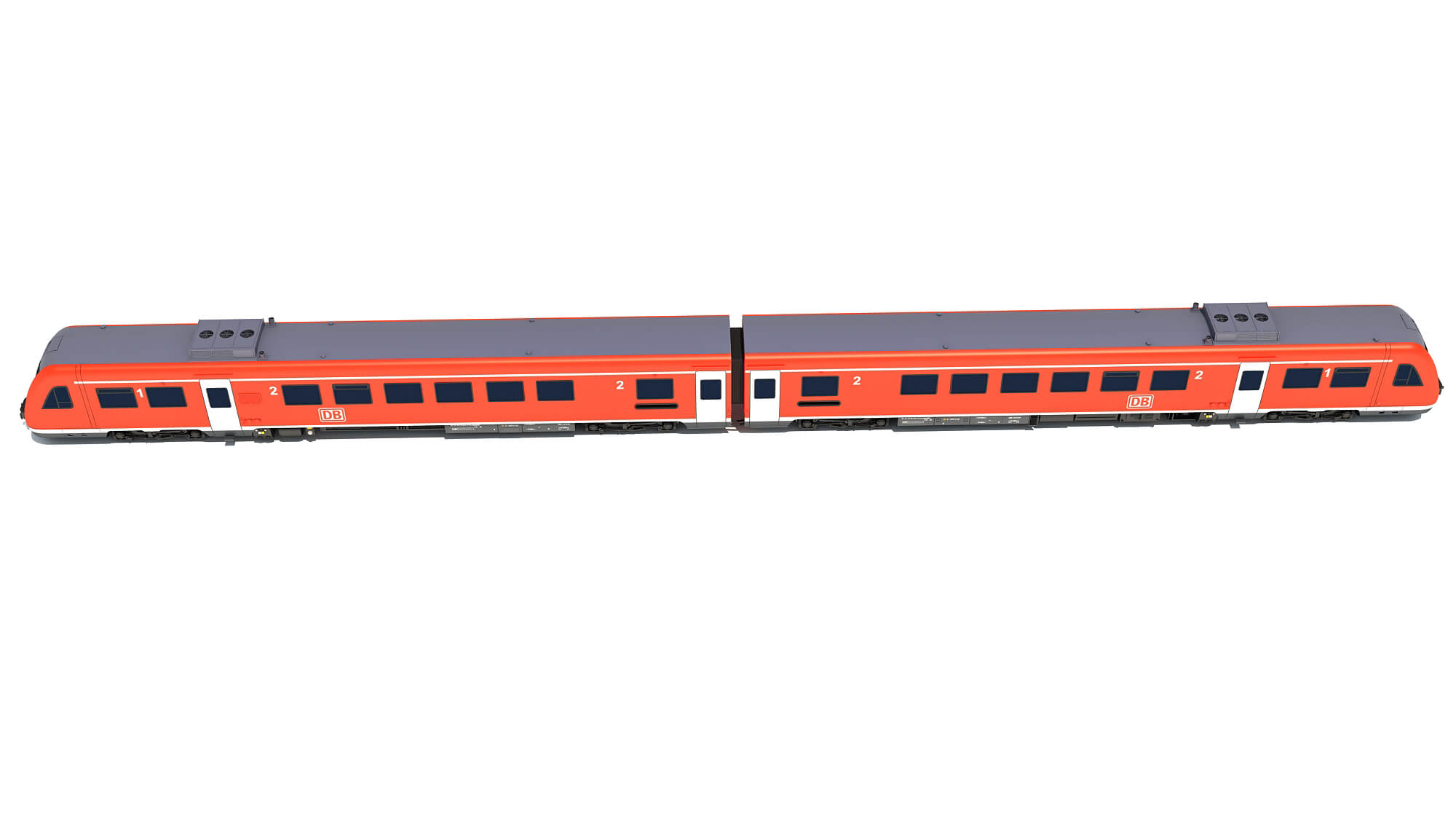 DB Train - 3D Model by 3D Horse
