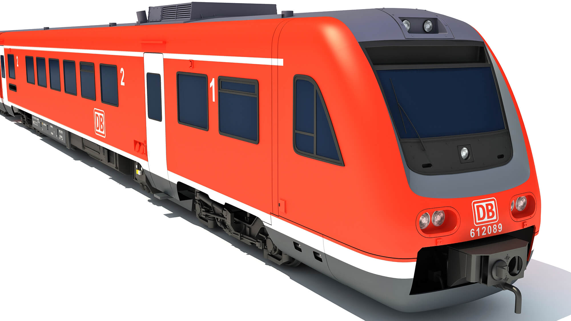 DB Train - 3D Model by 3D Horse