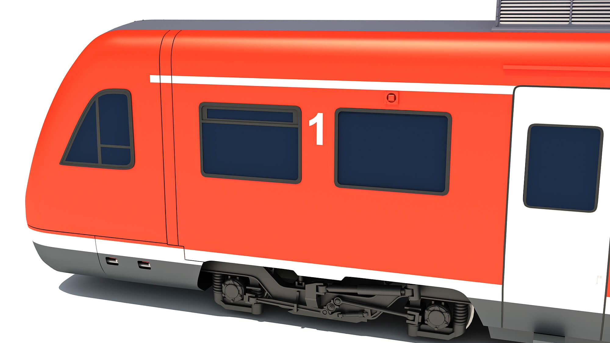 DB Train - 3D Model by 3D Horse