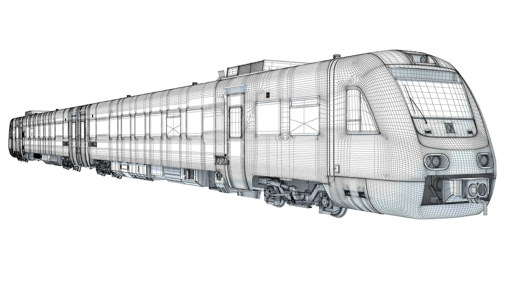 DB Train - 3D Model by 3D Horse