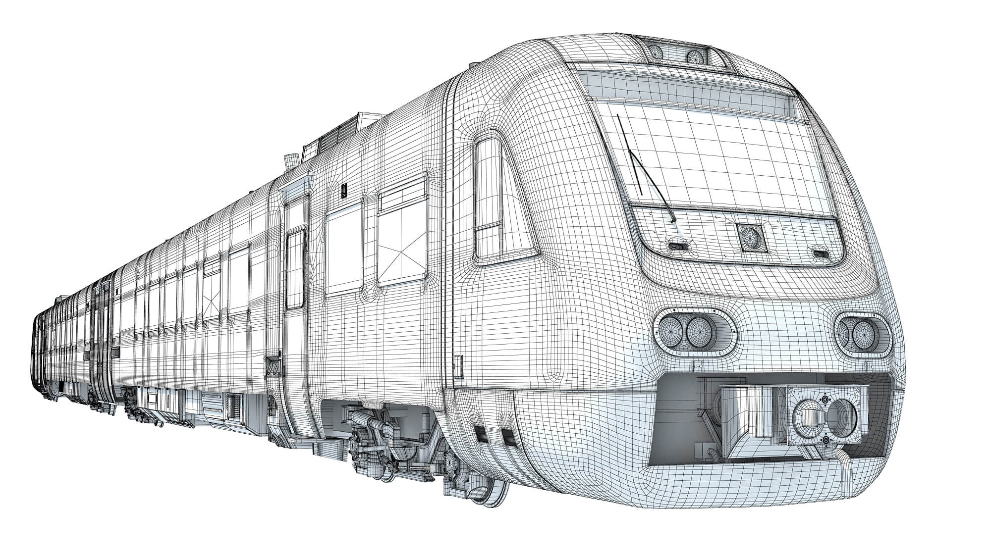 DB Train - 3D Model by 3D Horse