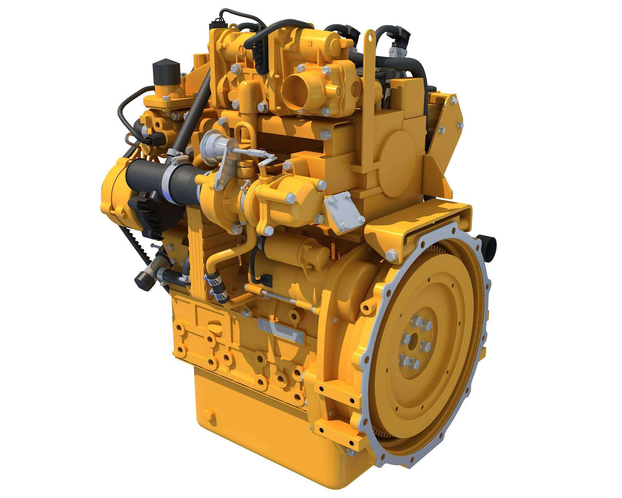 Diesel Engine - 3D Model by 3D Horse