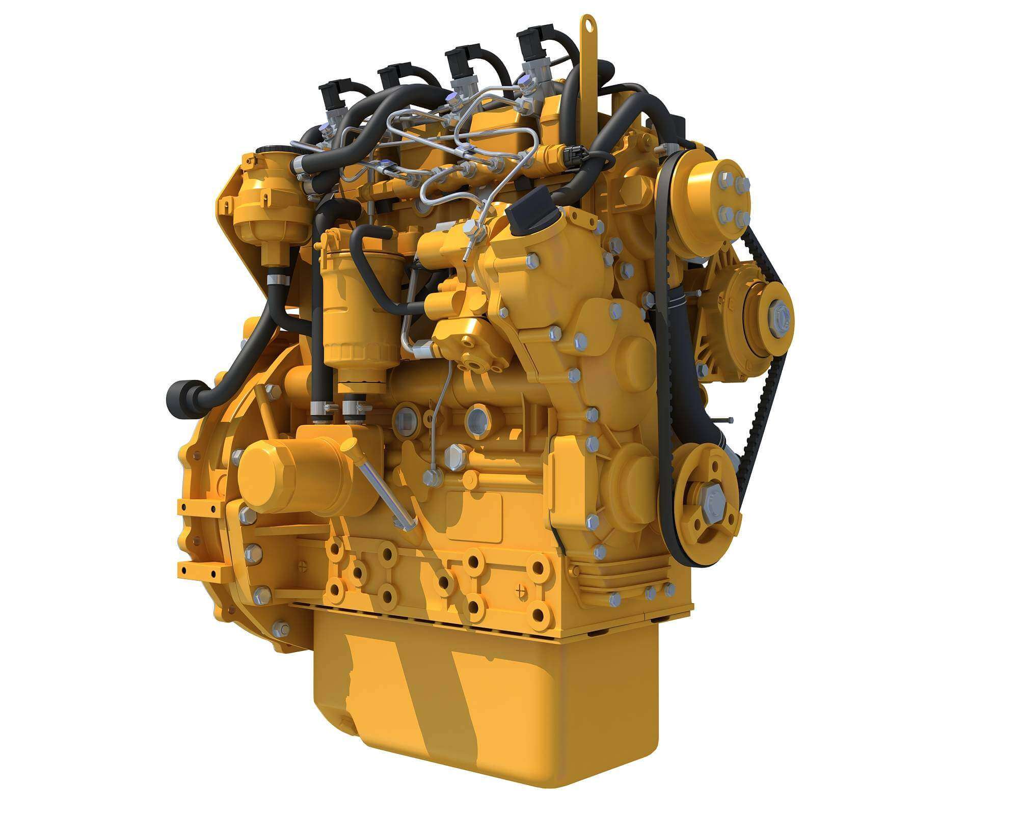 Diesel Engine - 3D Model by 3D Horse