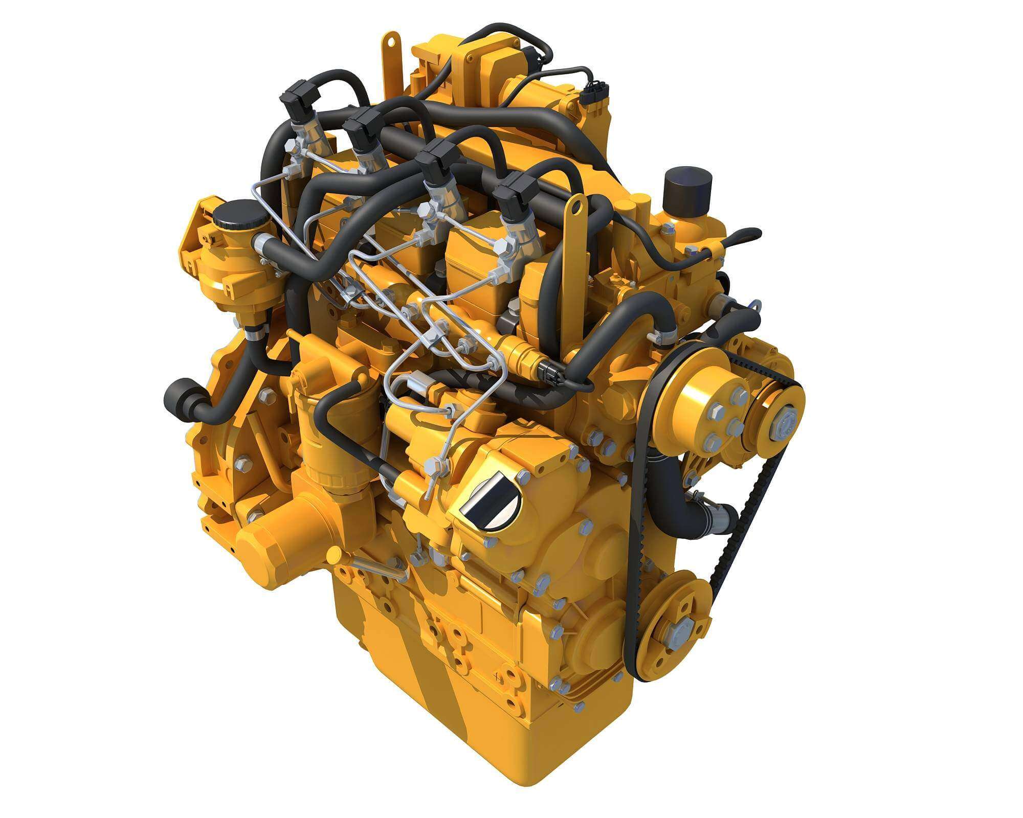 Diesel Engine - 3D Model by 3D Horse