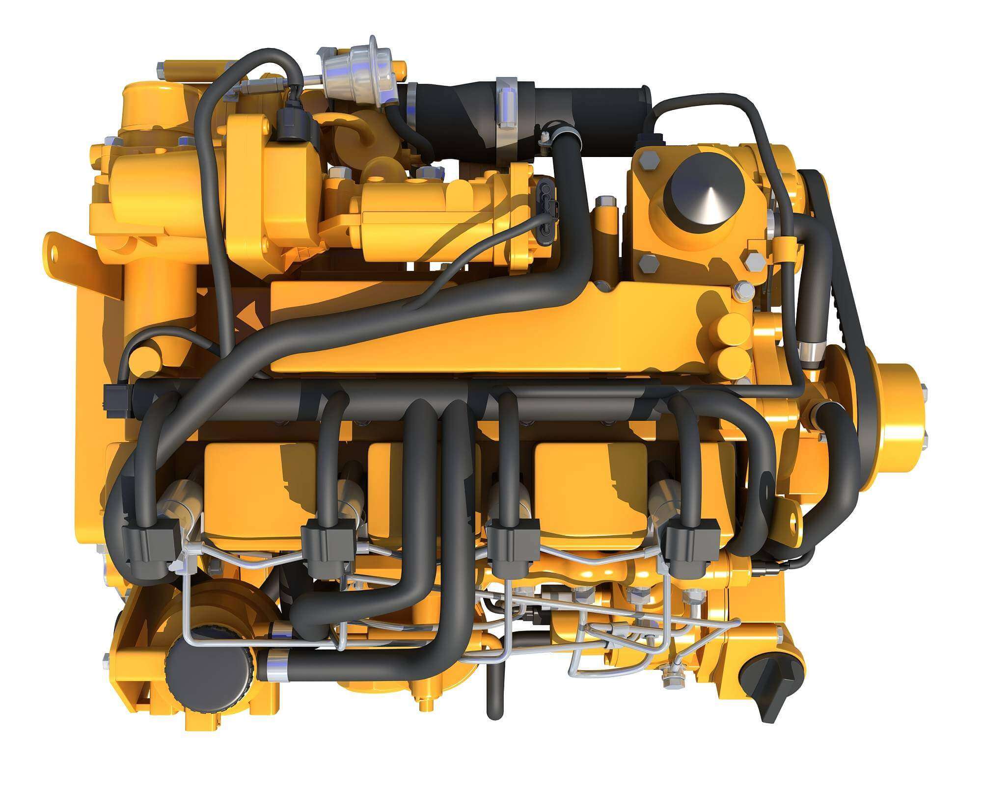 Diesel Engine - 3D Model by 3D Horse