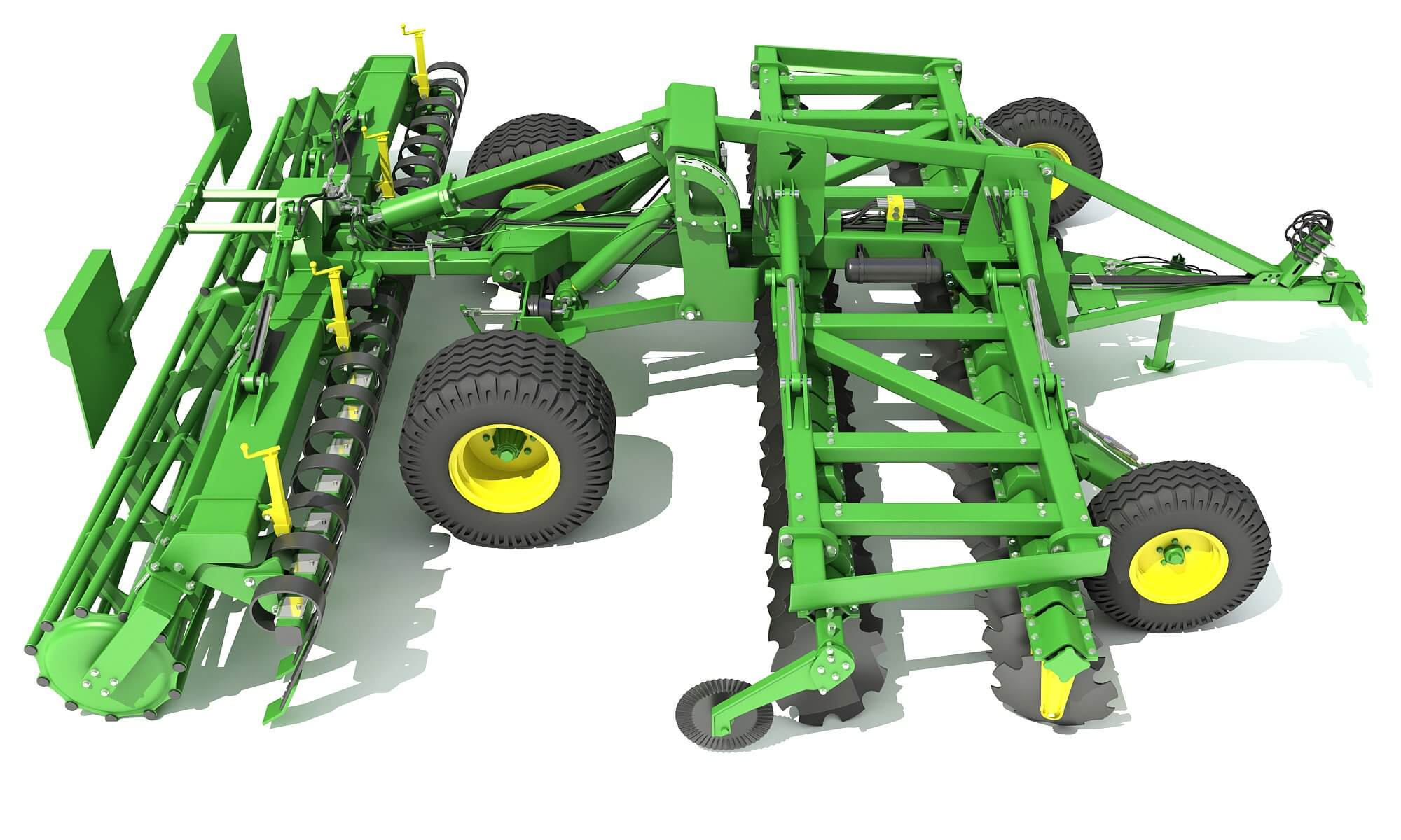Disc Harrow - 3D Model by 3D Horse