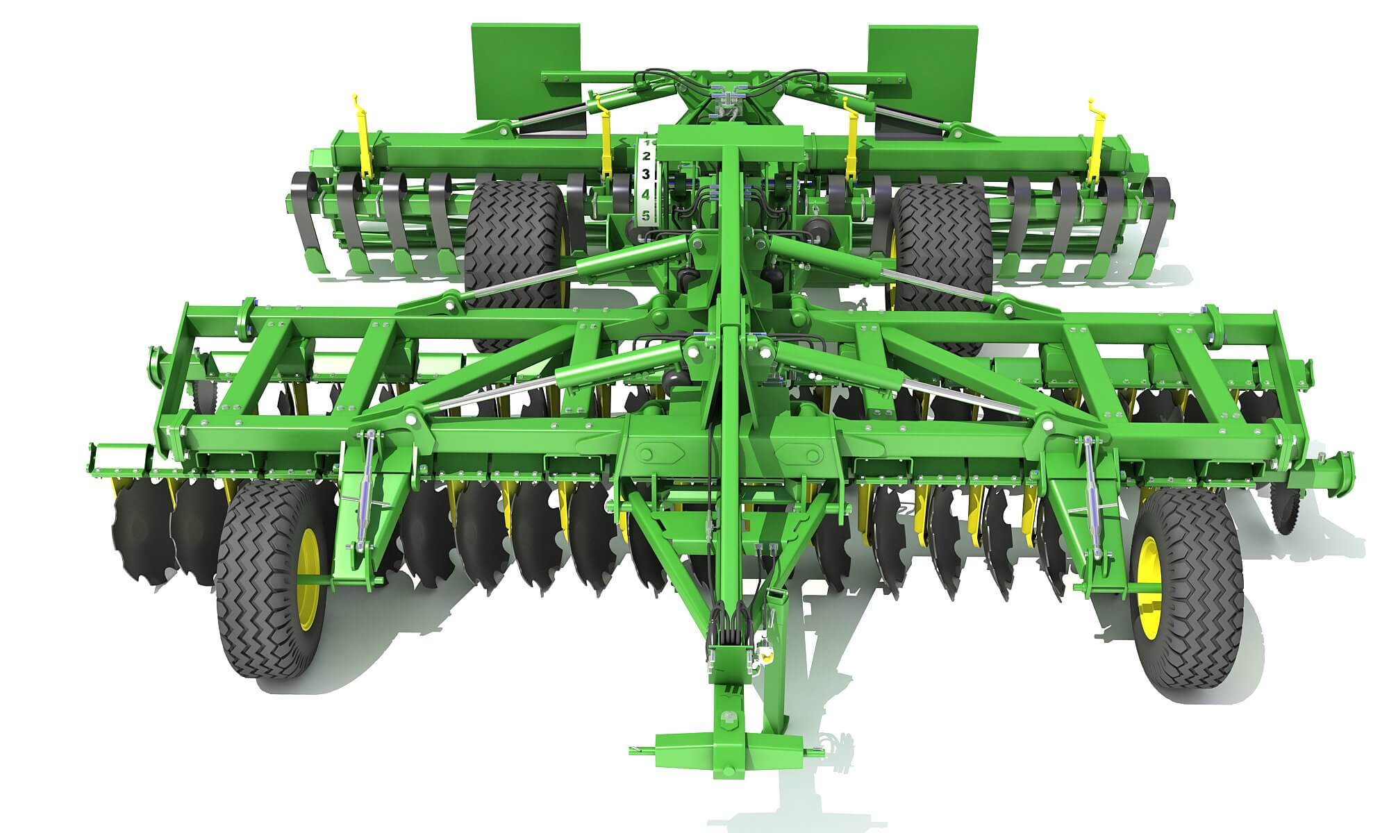 Disc Harrow - 3D Model by 3D Horse
