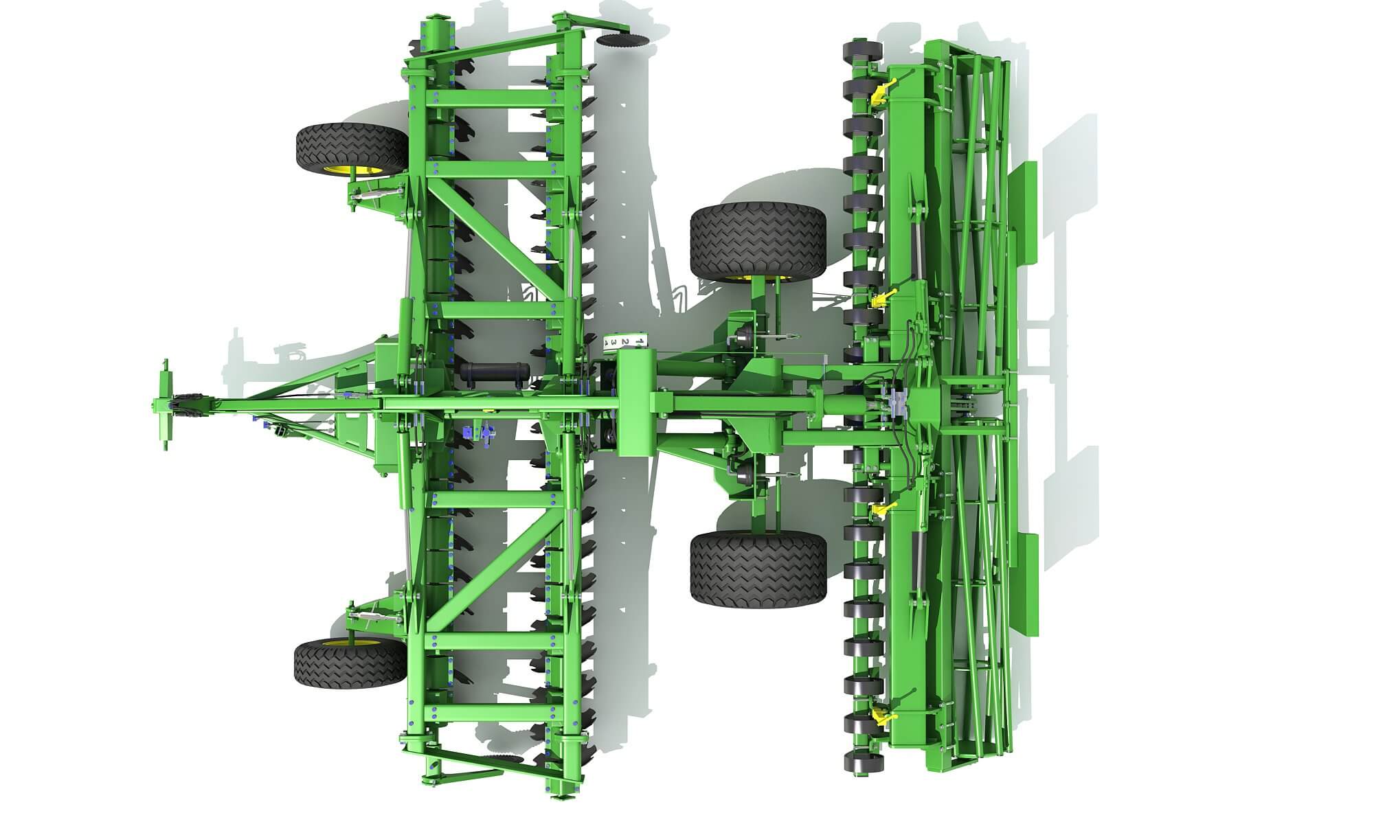 Disc Harrow - 3D Model by 3D Horse