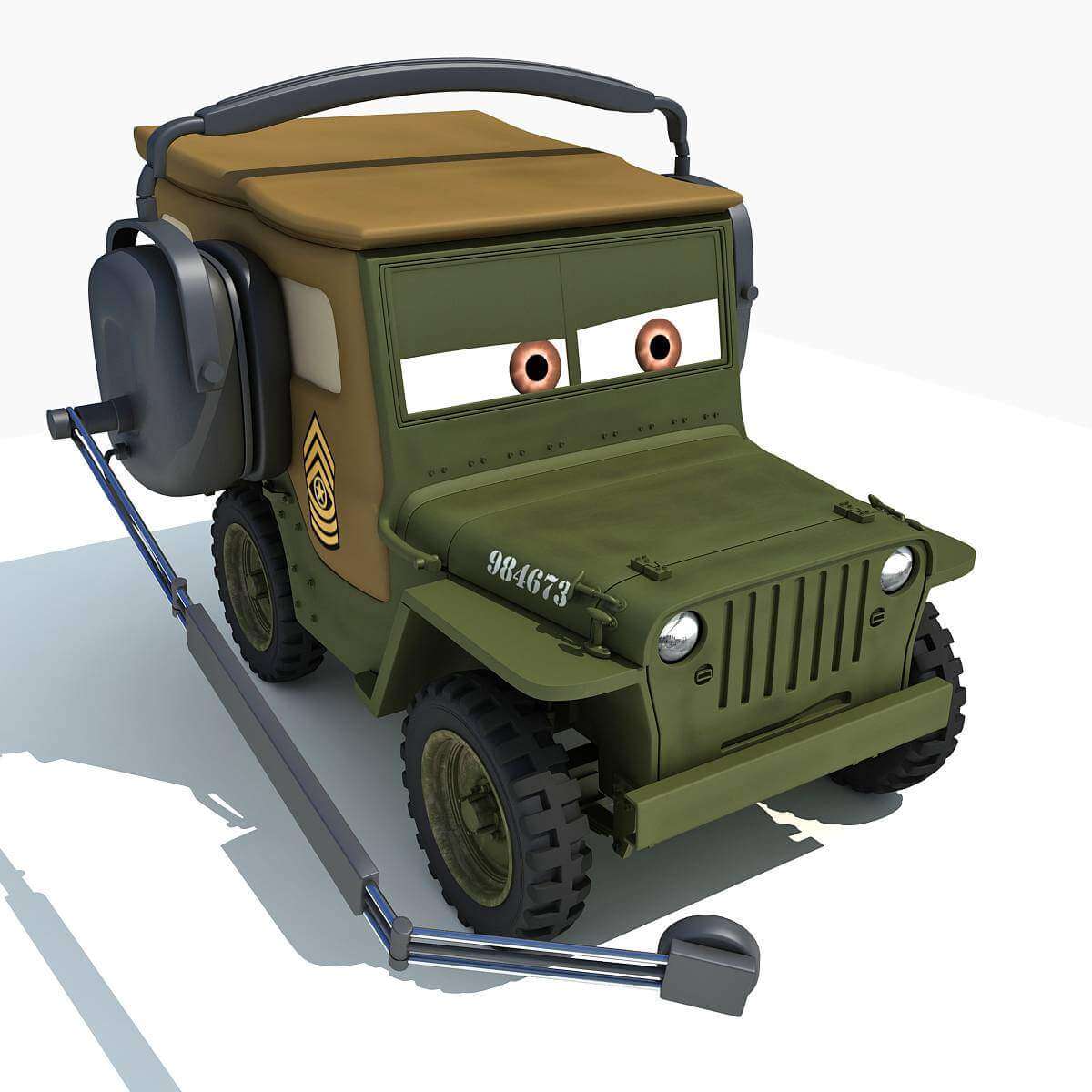 Disney Pixar Cars 2 Characters - 3D Model by 3D Horse