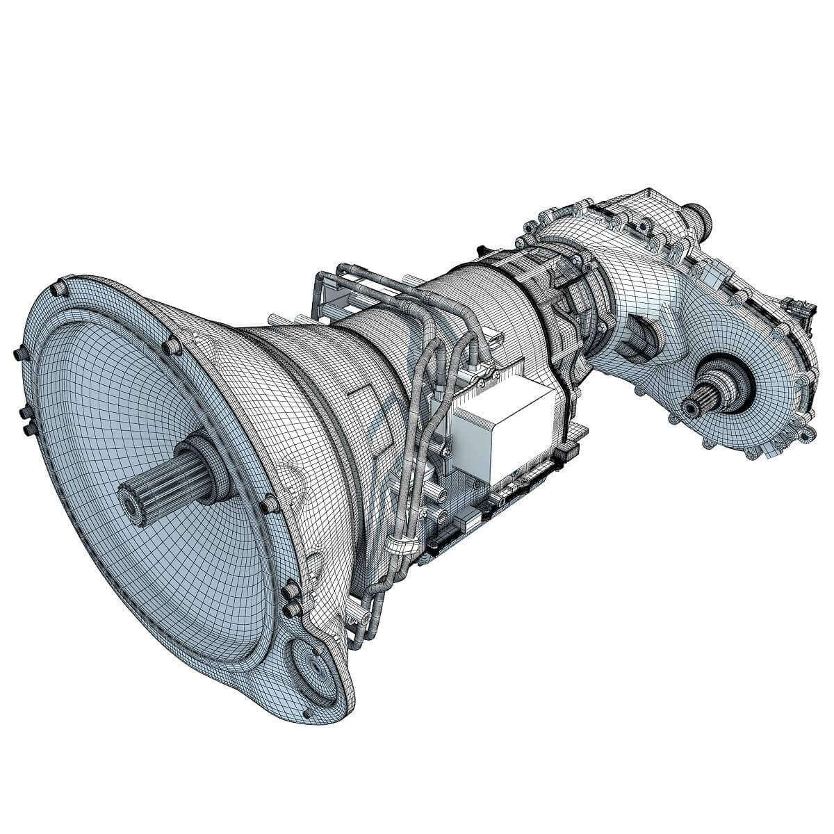Dodge Ram Transmission - 3D Model by 3D Horse
