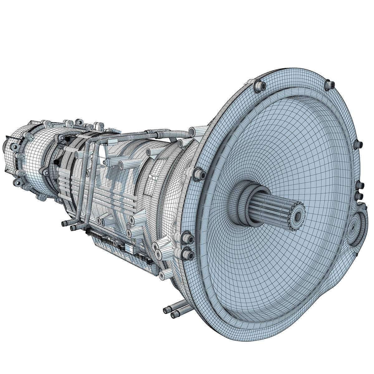 Dodge Ram Transmission - 3D Model by 3D Horse