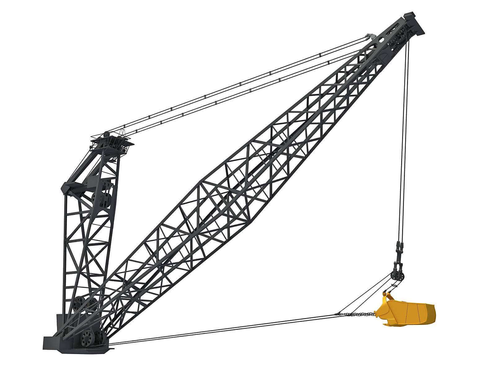 Dragline Excavator Bucket - 3D Model by 3D Horse