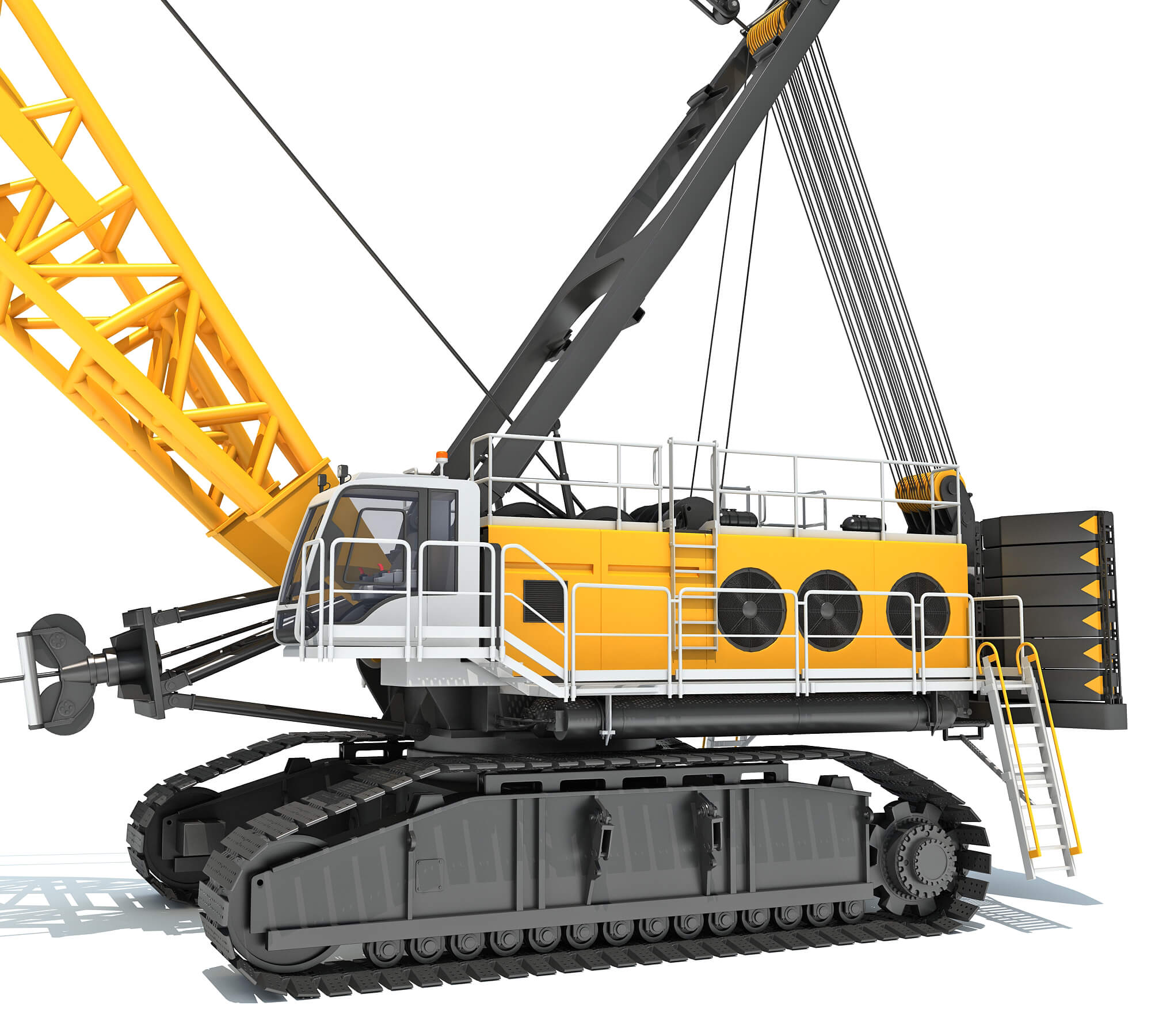 Dragline Excavator Mining Construction Machinery - 3D Model by 3D Horse